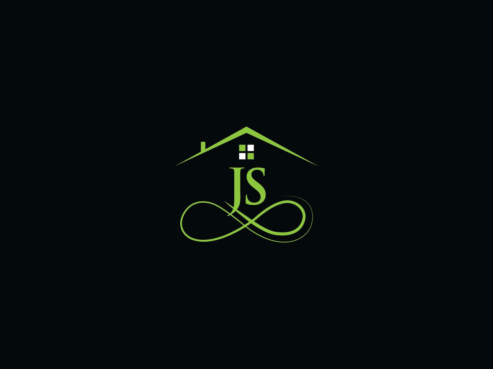 Modern Js Logo Icon Vector, Monogram JS Logo Icon For Your Building ...