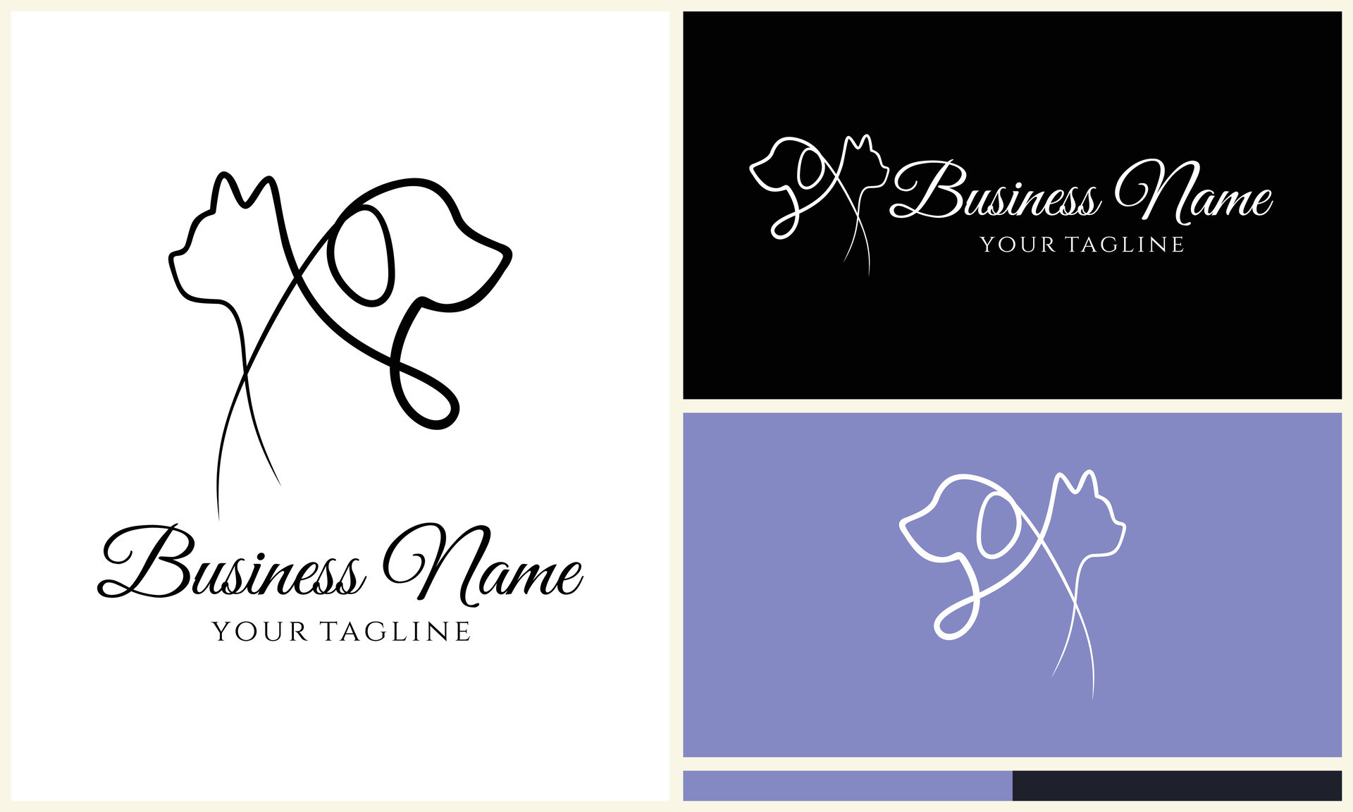 dog cat love paw template 33529689 Vector Art at Vecteezy