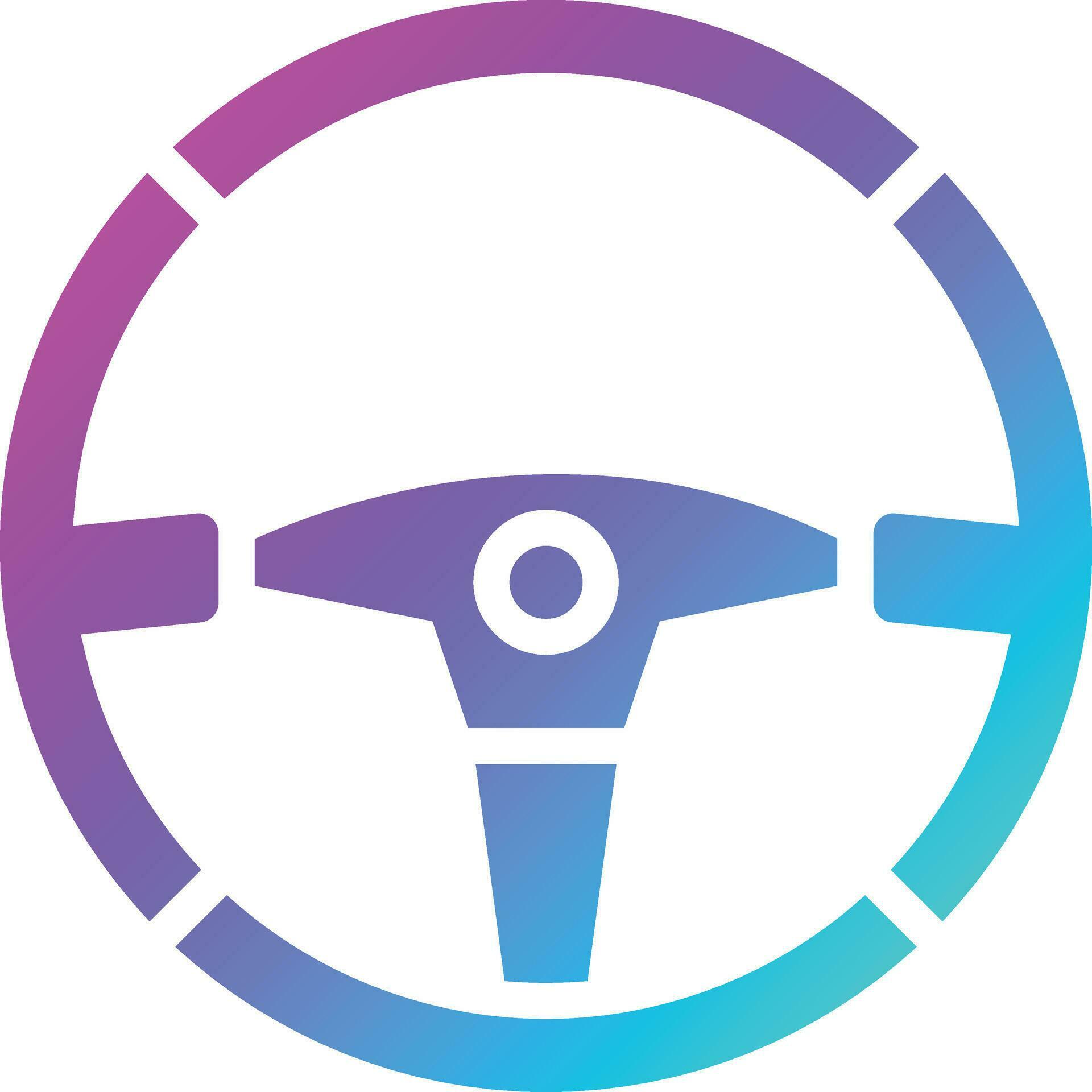 Steering wheel Vector Icon Design Illustration 33531325 Vector Art at ...