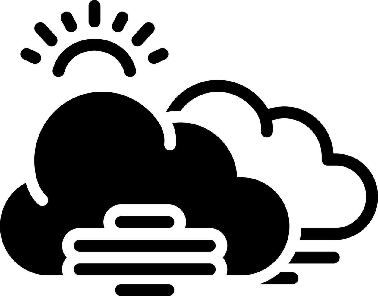 solid icon for mist 33538255 Vector Art at Vecteezy