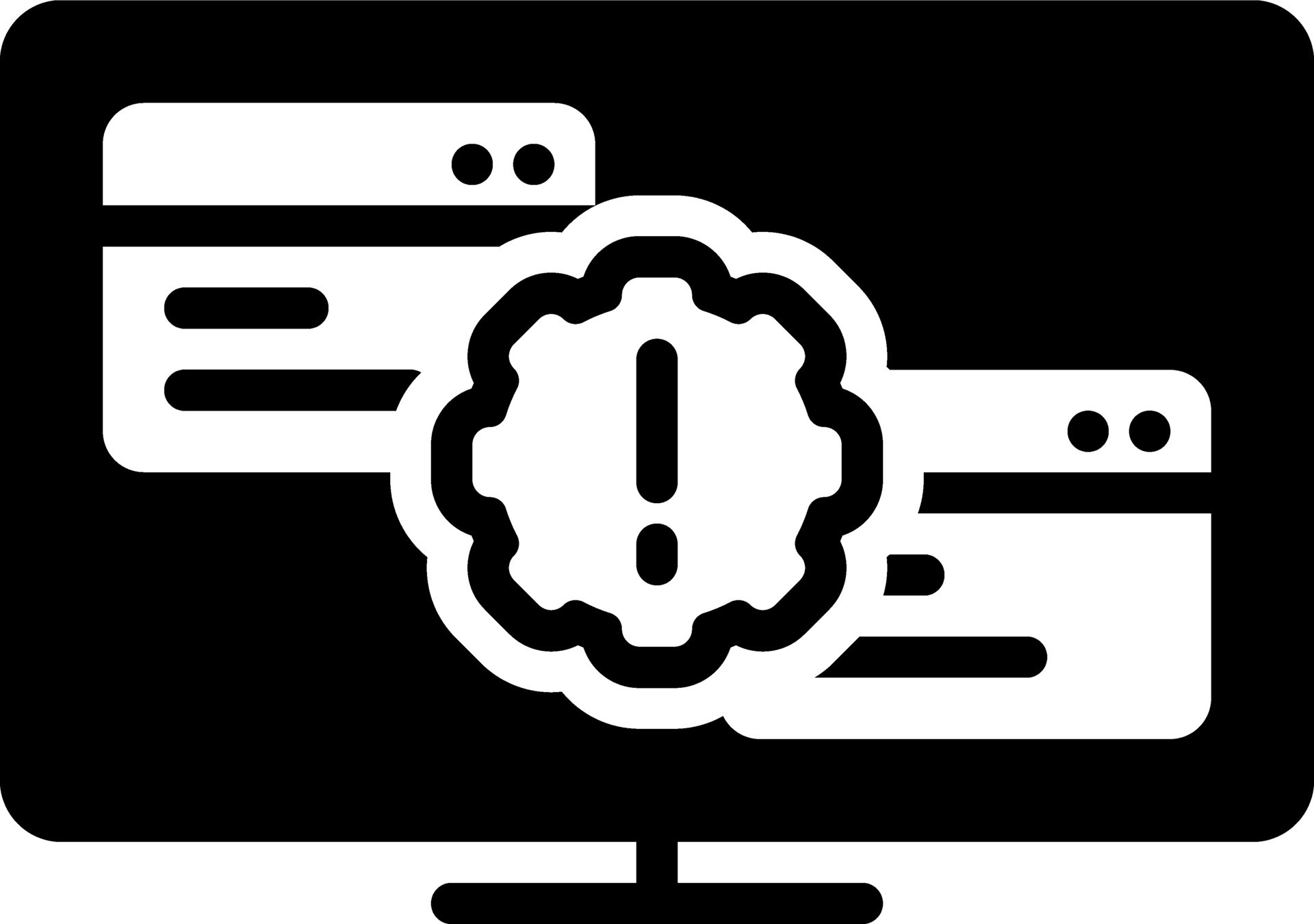 solid icon for issue 33538636 Vector Art at Vecteezy