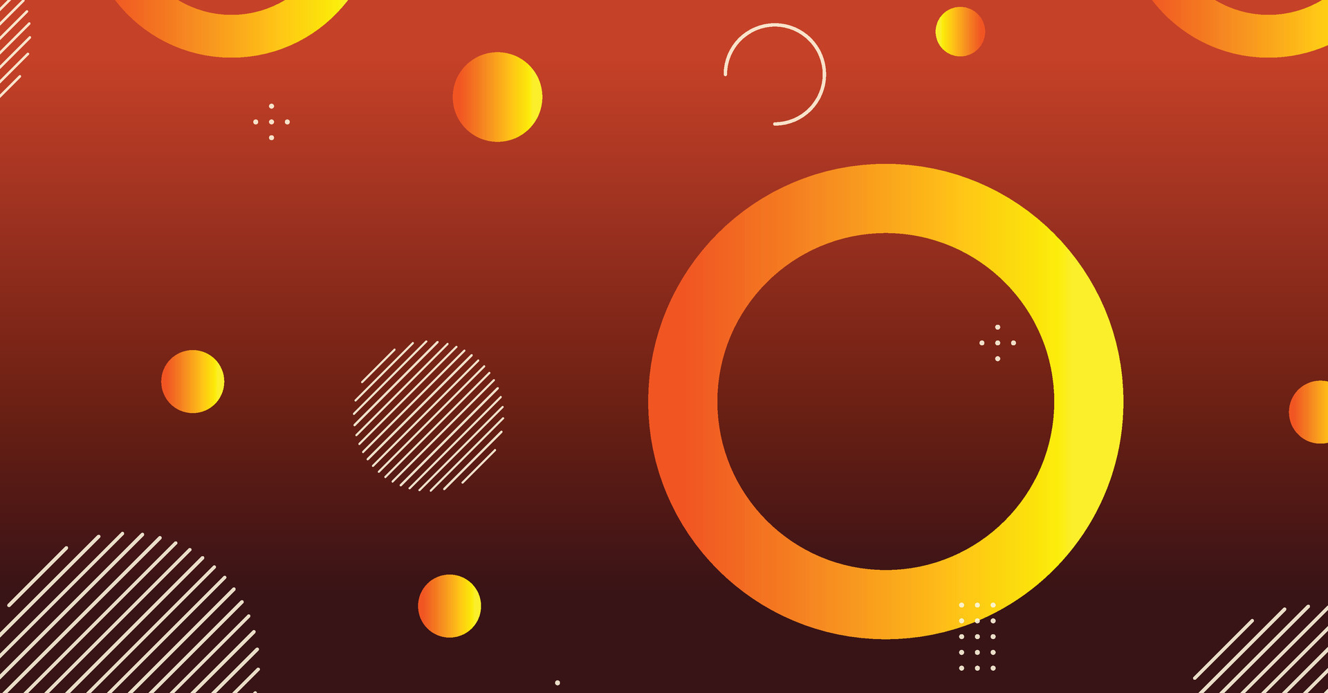 Abstract minimal gradient geometric circle background 33538914 Vector ...