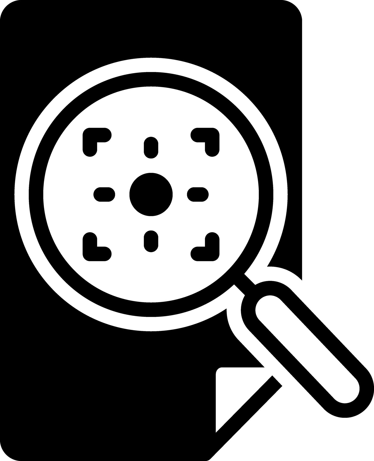 solid icon for preview 33538963 Vector Art at Vecteezy