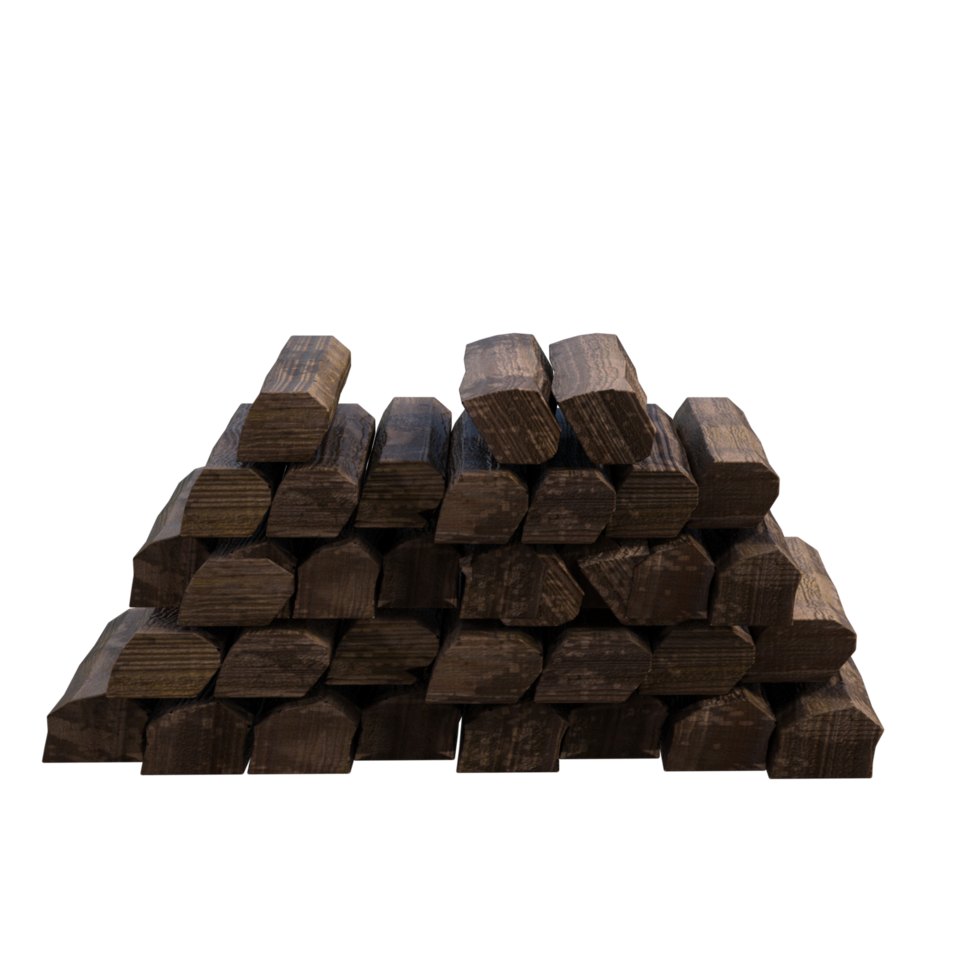 un pila de madera en transparente 33541675 PNG