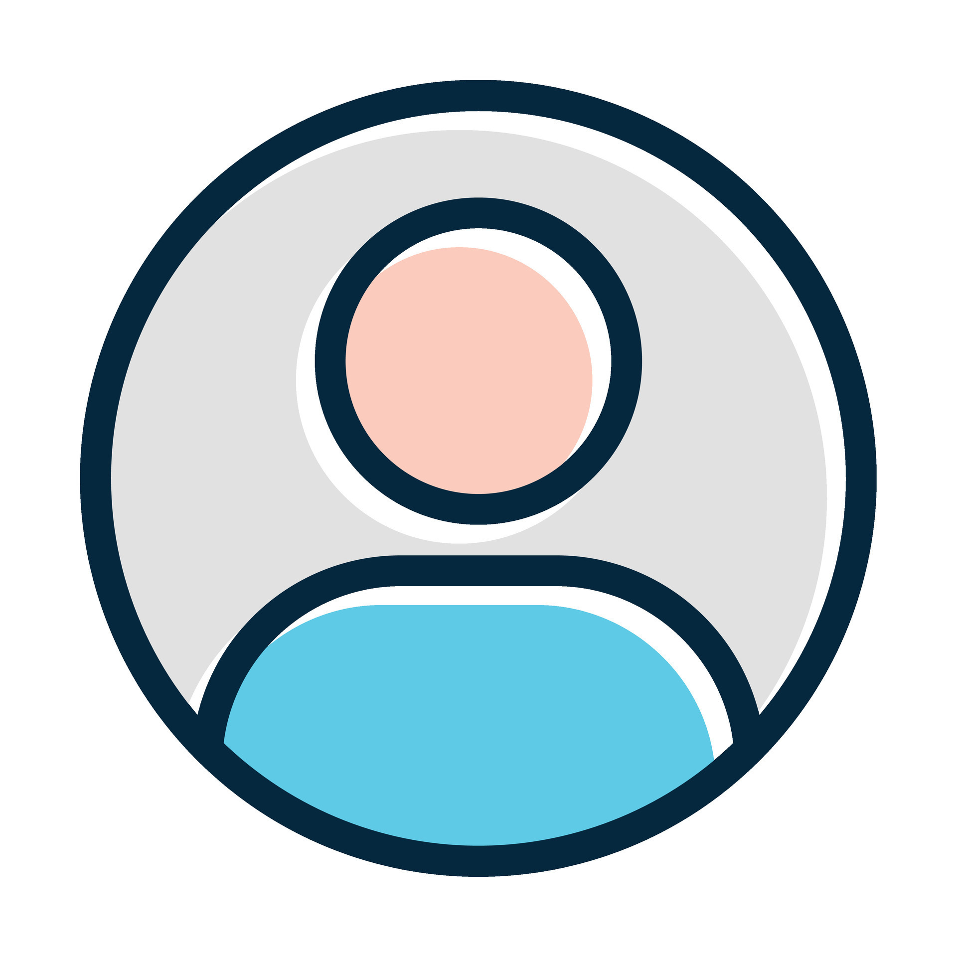 User Vector Thick Line Filled Dark Colors 33541875 Vector Art at Vecteezy