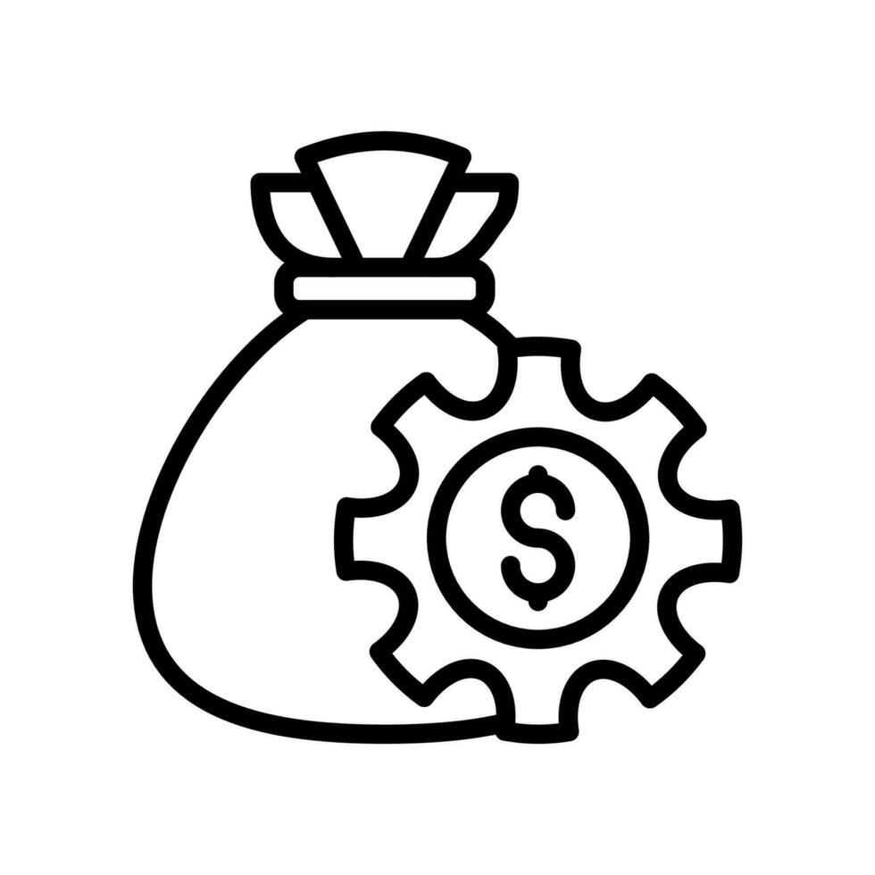 Financial Management icon in vector. Illustration 33543851 Vector Art ...