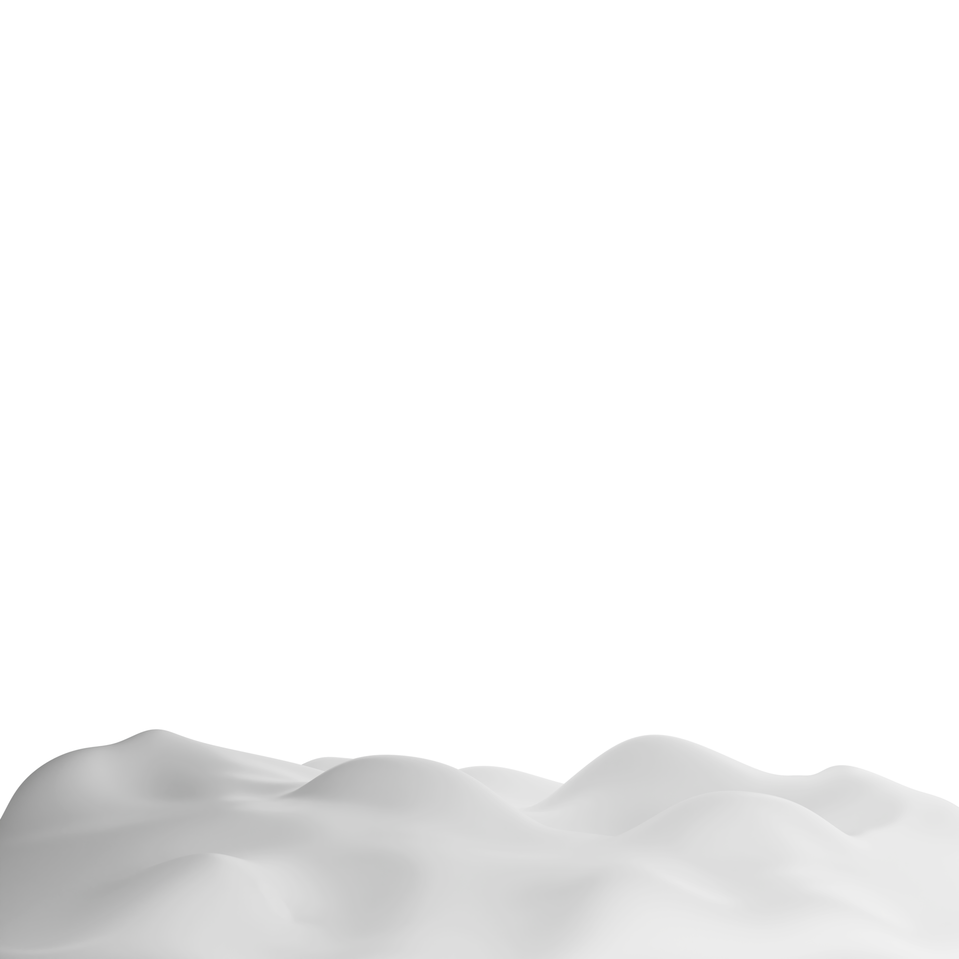 Snow ground or snowdrift clipart flat design icon isolated on ...