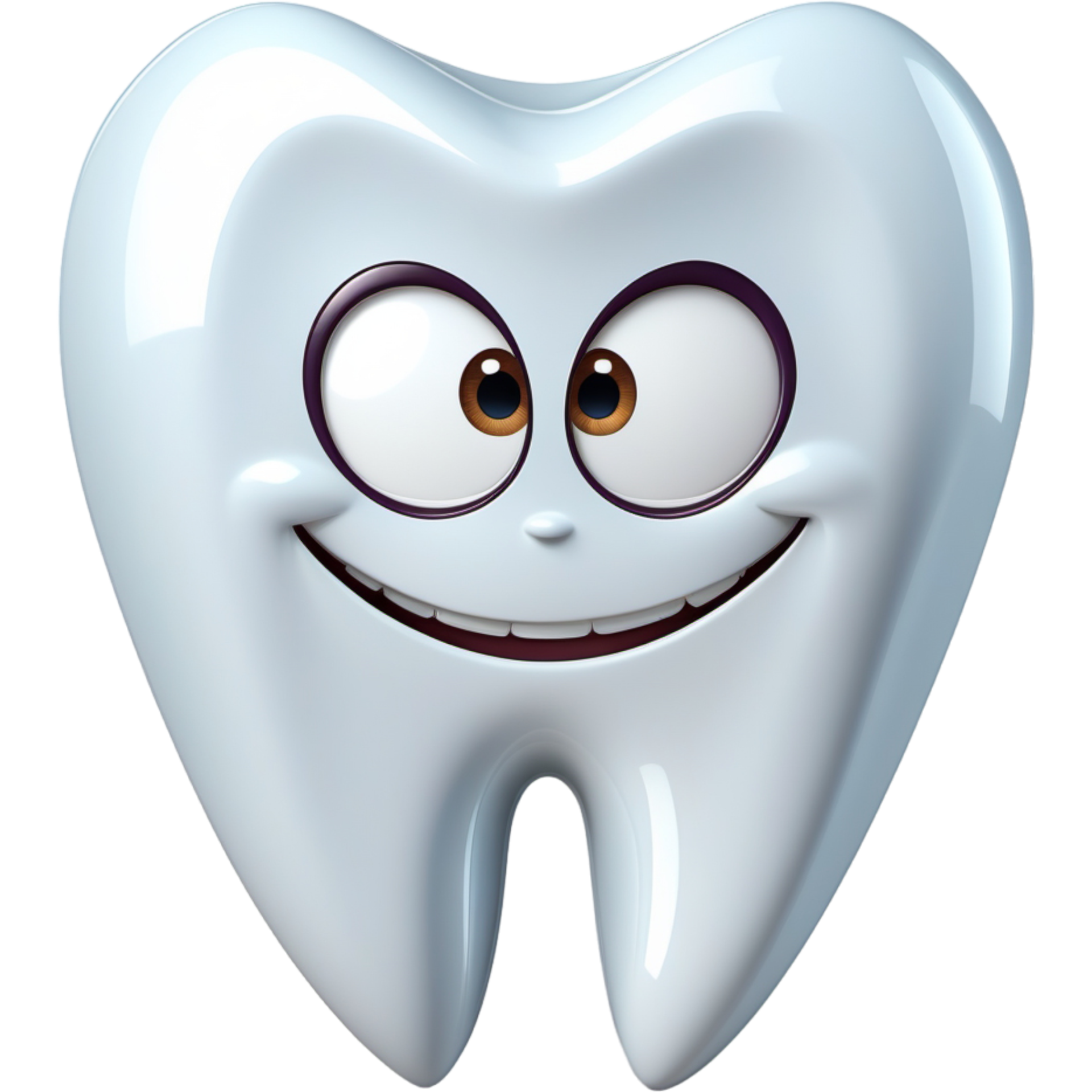Cartoon Tooth Character Ai Generative 33551568 Png