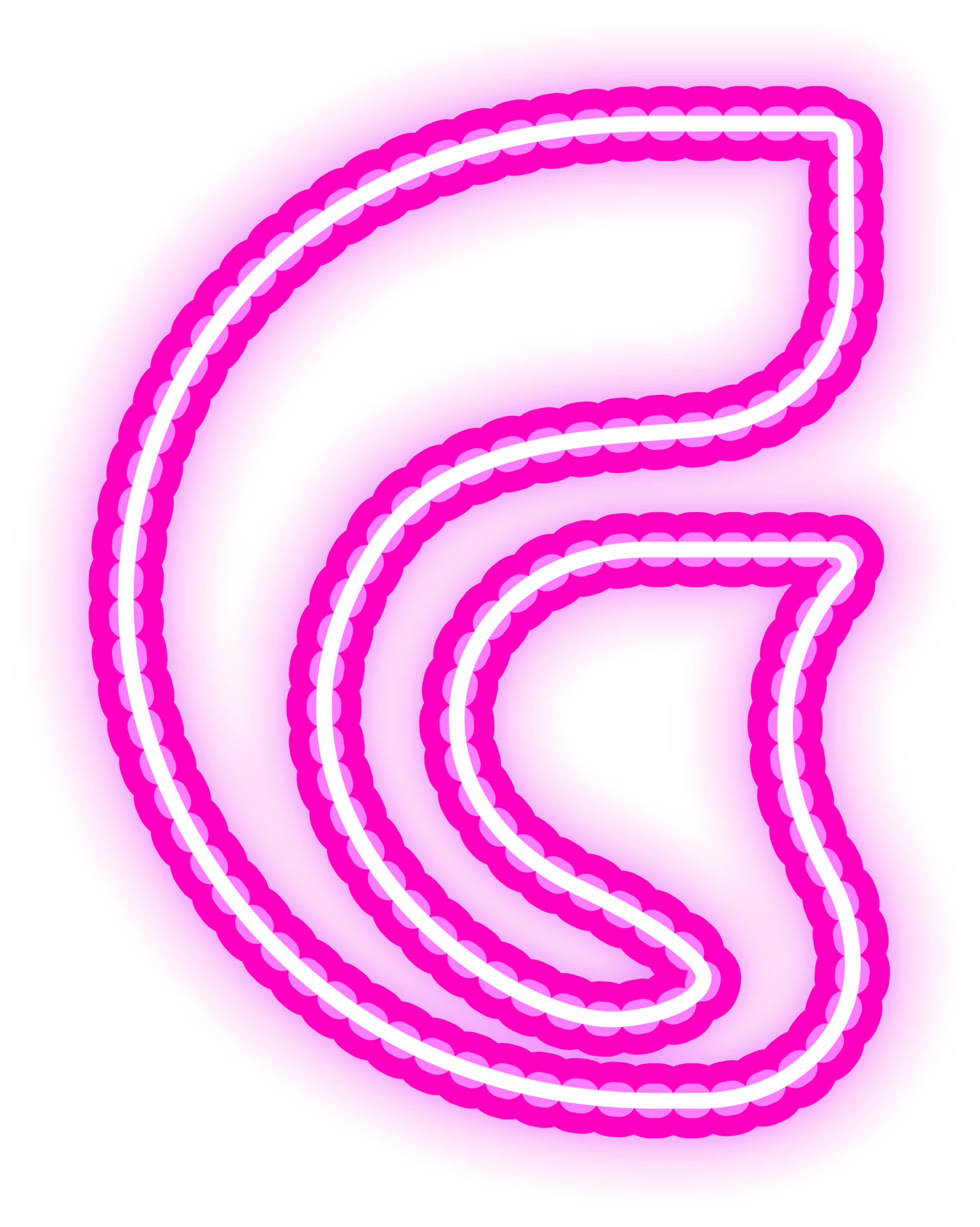 Neon Pink Alphabet Letters 33553707 Png