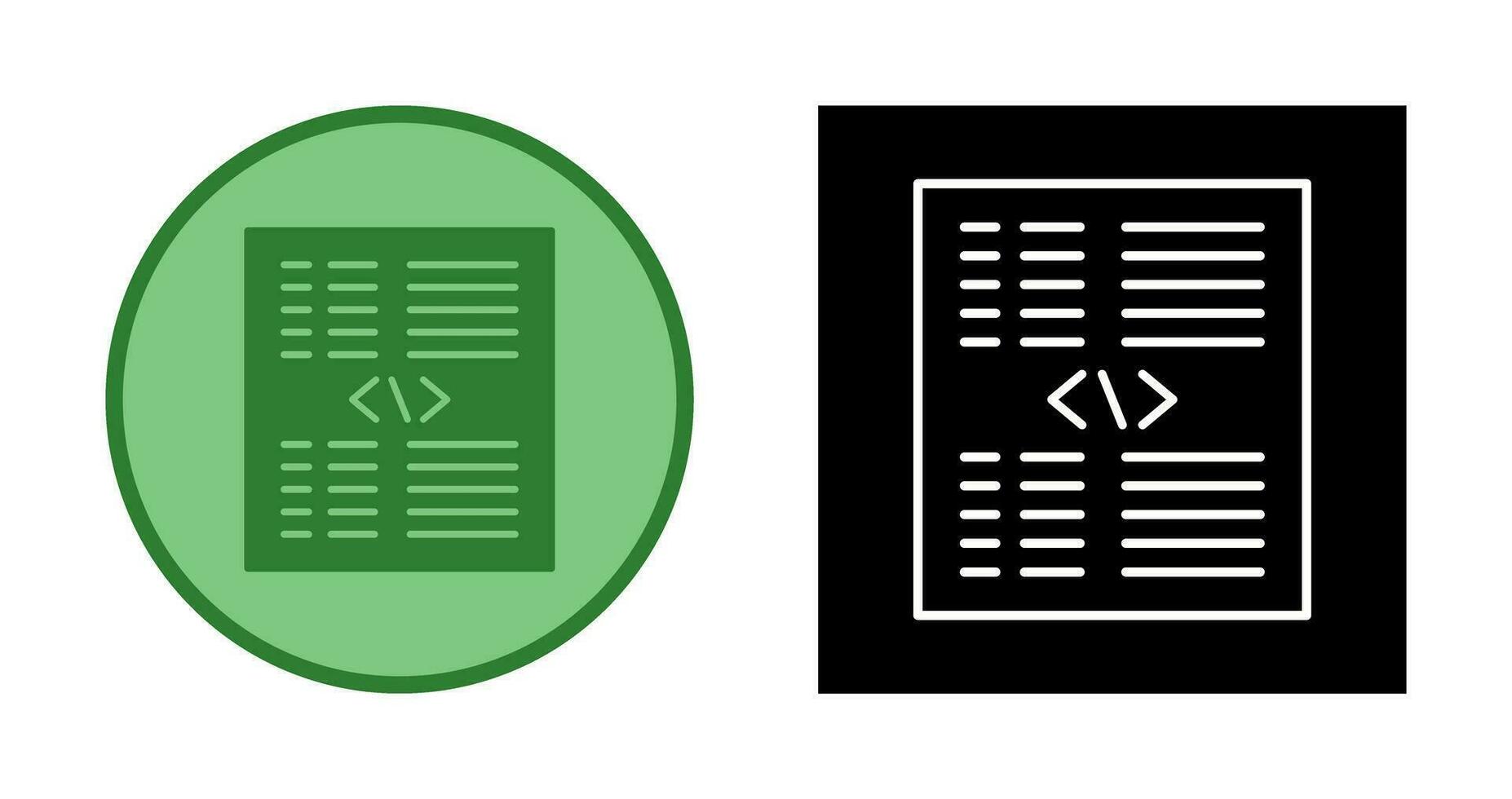 Piece of Code Vector Icon 33556349 Vector Art at Vecteezy