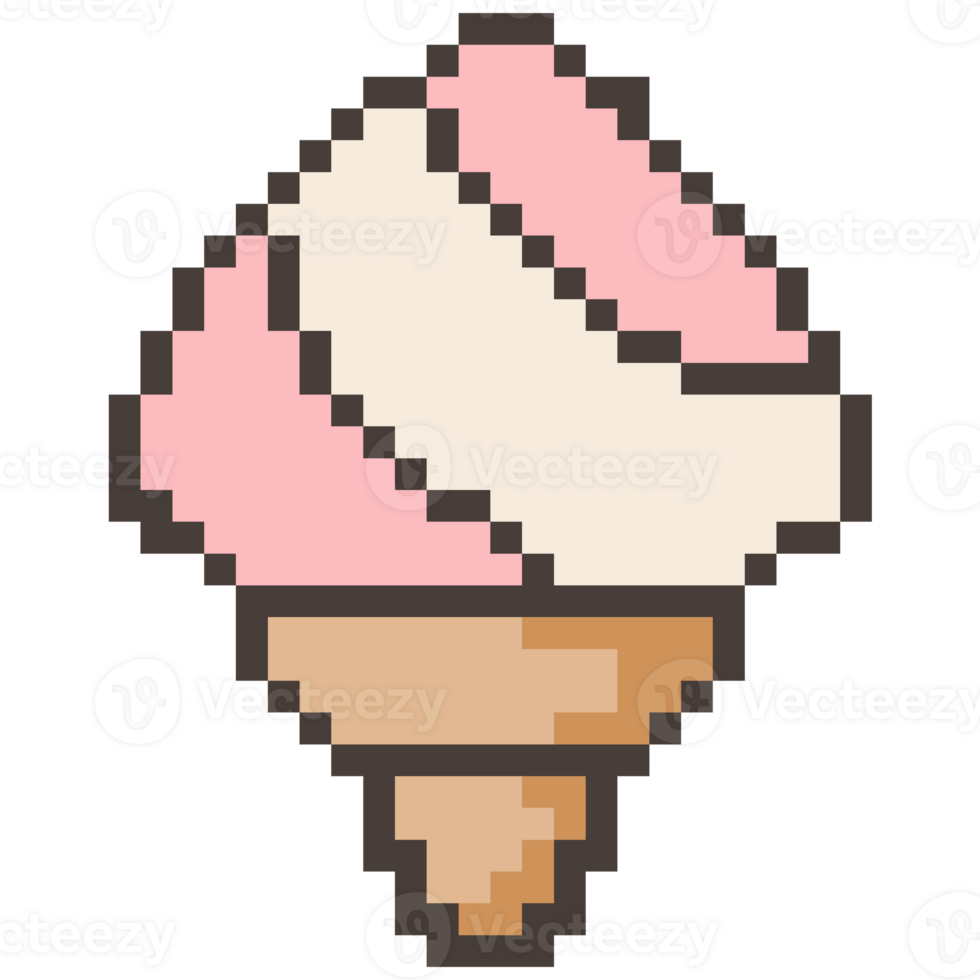 Strawberry Ice Cream Illustration 33567125 Png