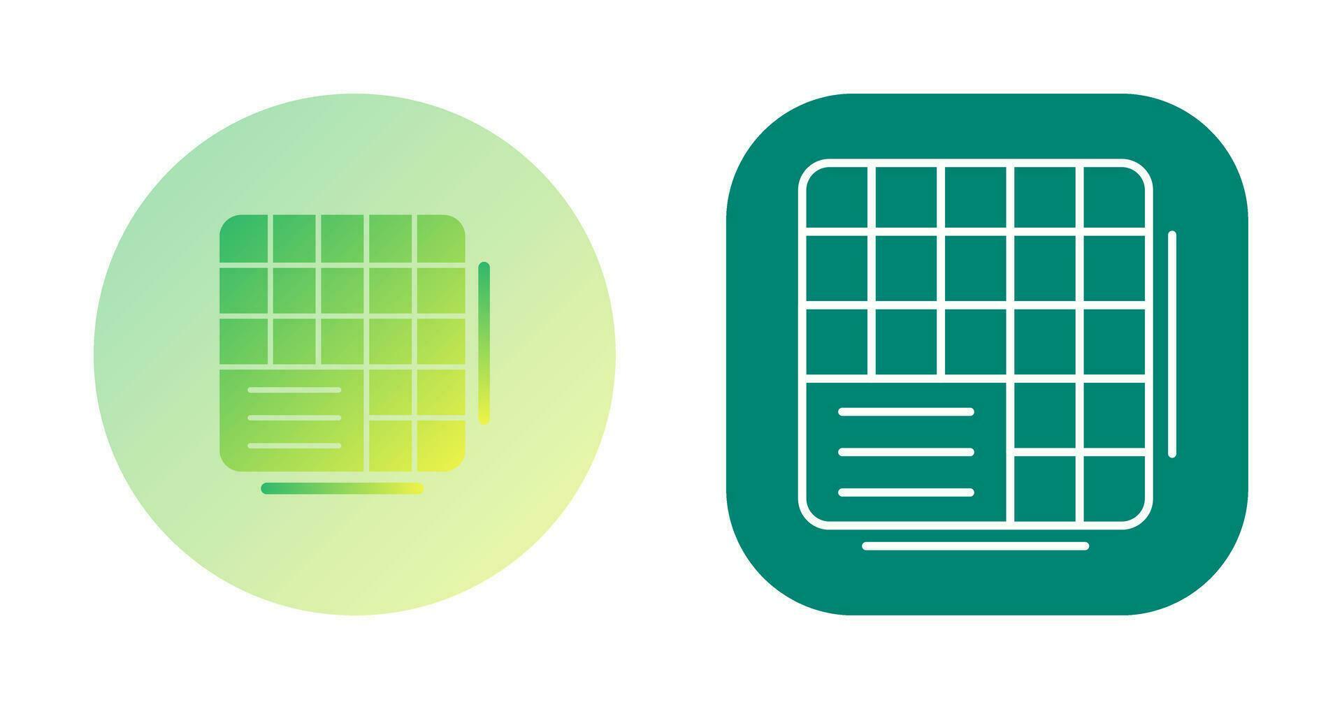 Table Data Vector Icon 33581329 Vector Art at Vecteezy