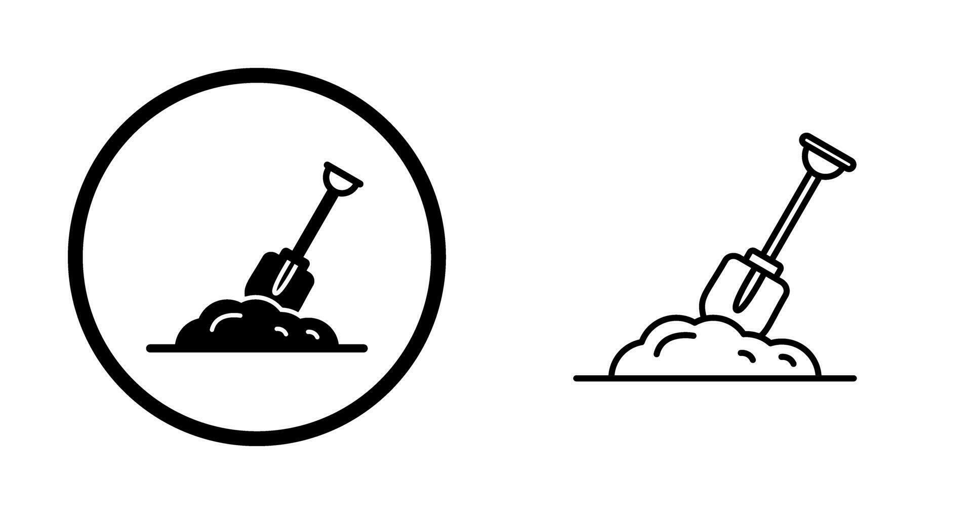 Digging Vector Icon 33583490 Vector Art at Vecteezy