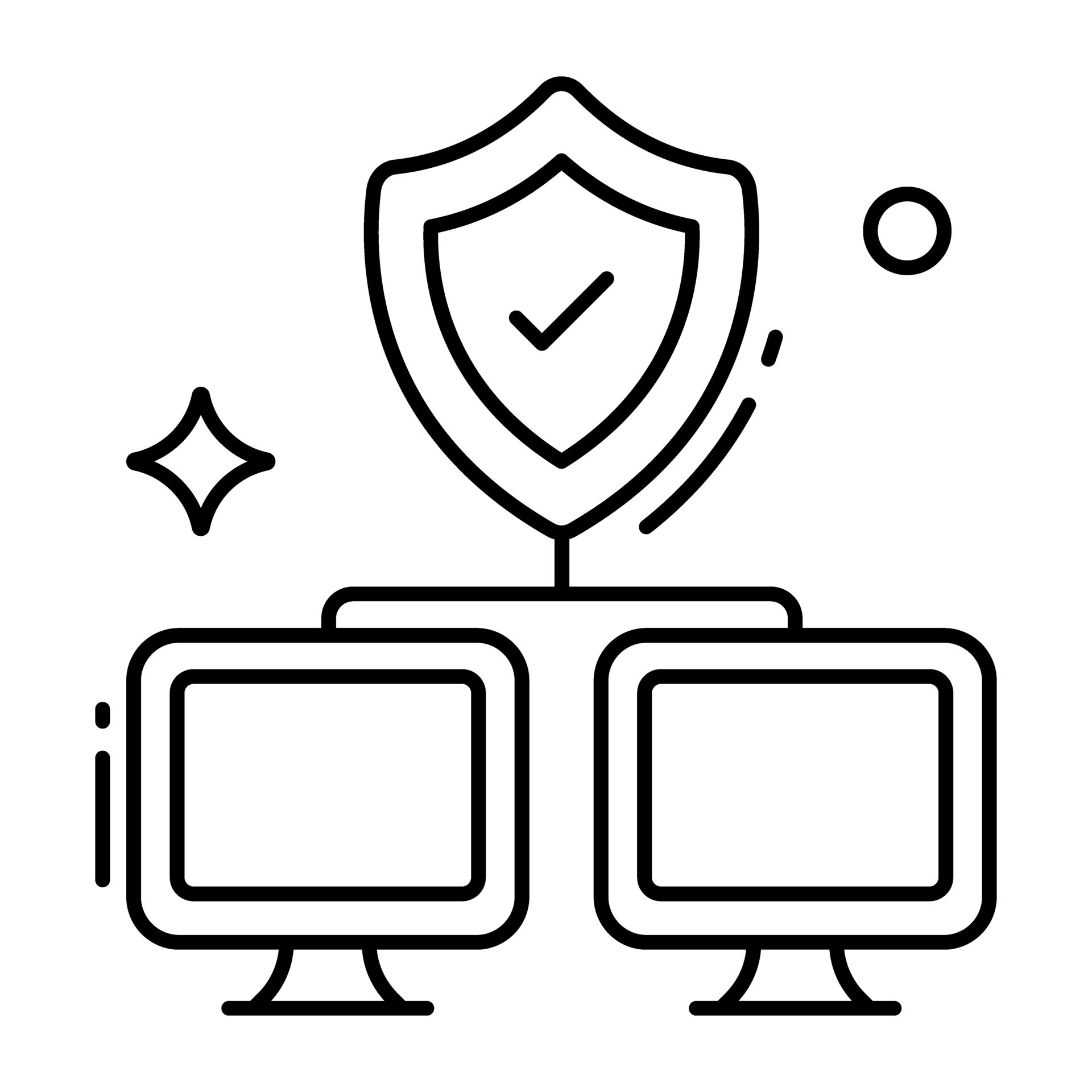 Editable Design Icon Of Computer Security 33599661 Vector Art At Vecteezy