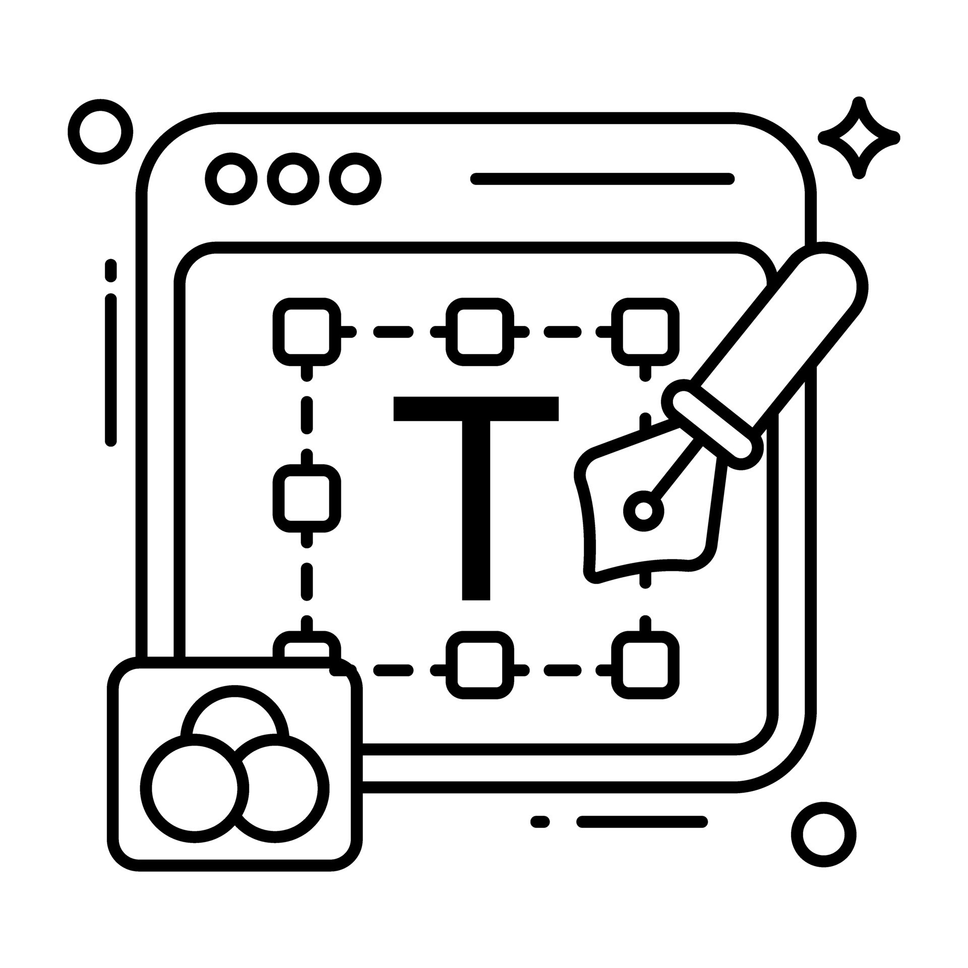 Modern style icon of text tool 33623128 Vector Art at Vecteezy