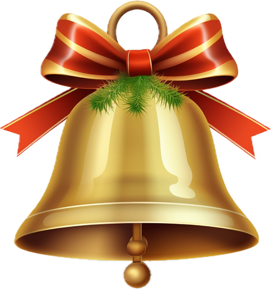 Christmas Bell Png With Ai Generated 33647456 Png
