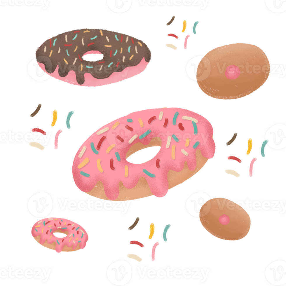 Donuts Donut Donut Donut Donut Donut Don 33648208 Png