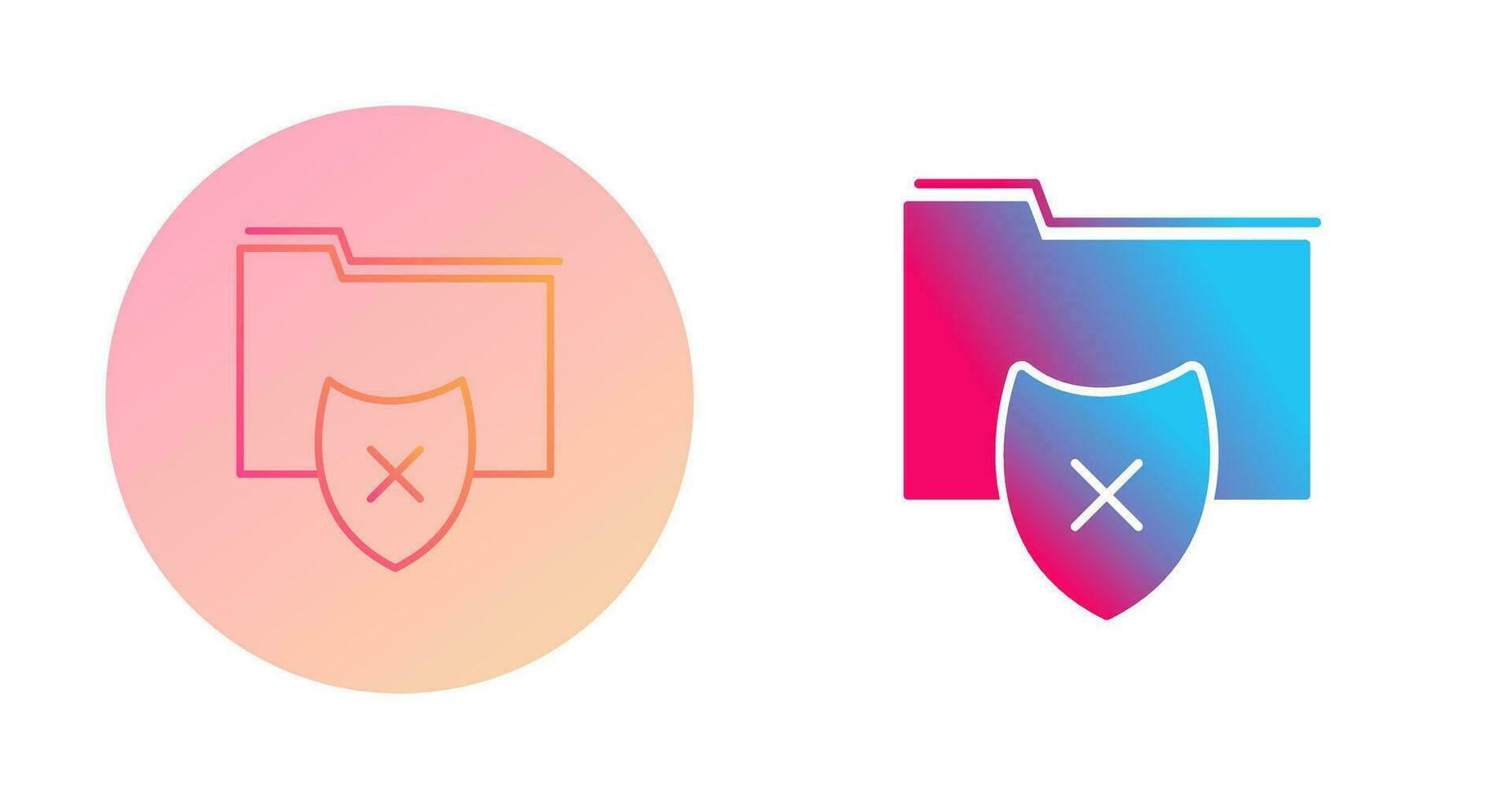 Vulnerable Folder Vector Icon 33668430 Vector Art at Vecteezy