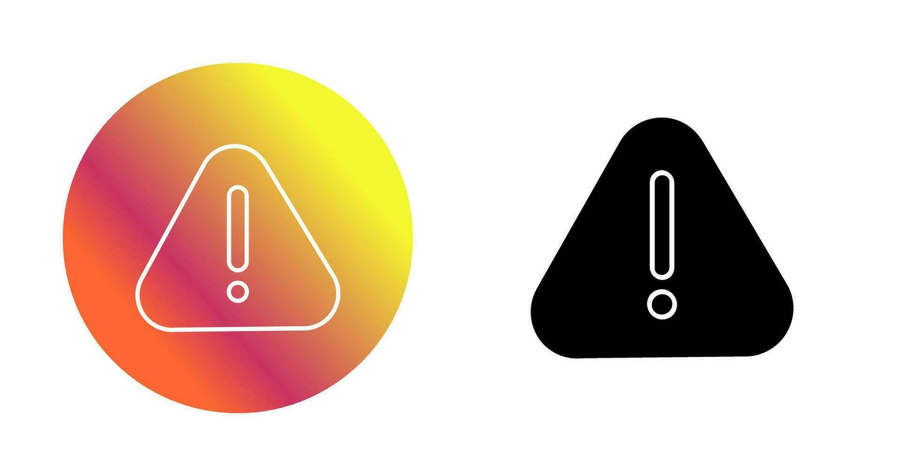 Warning Vector Icon 33702681 Vector Art at Vecteezy