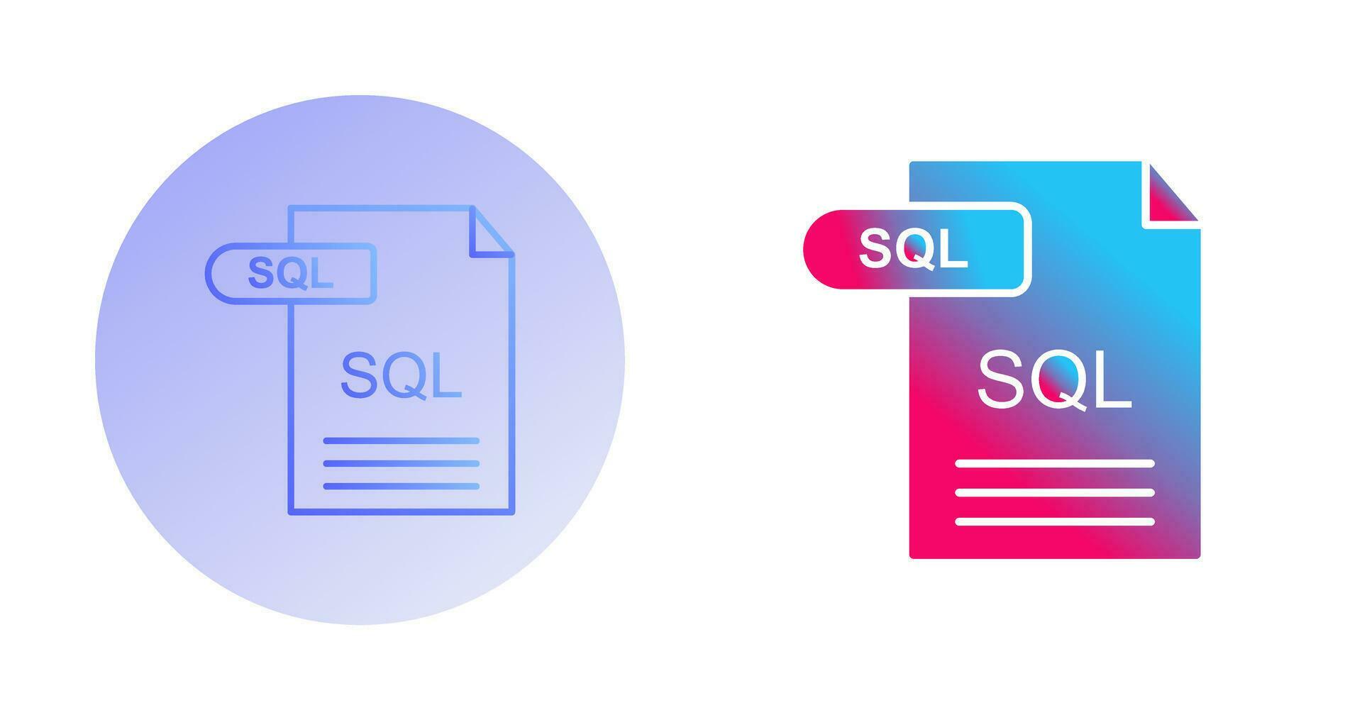SQL Vector Icon 33705646 Vector Art at Vecteezy