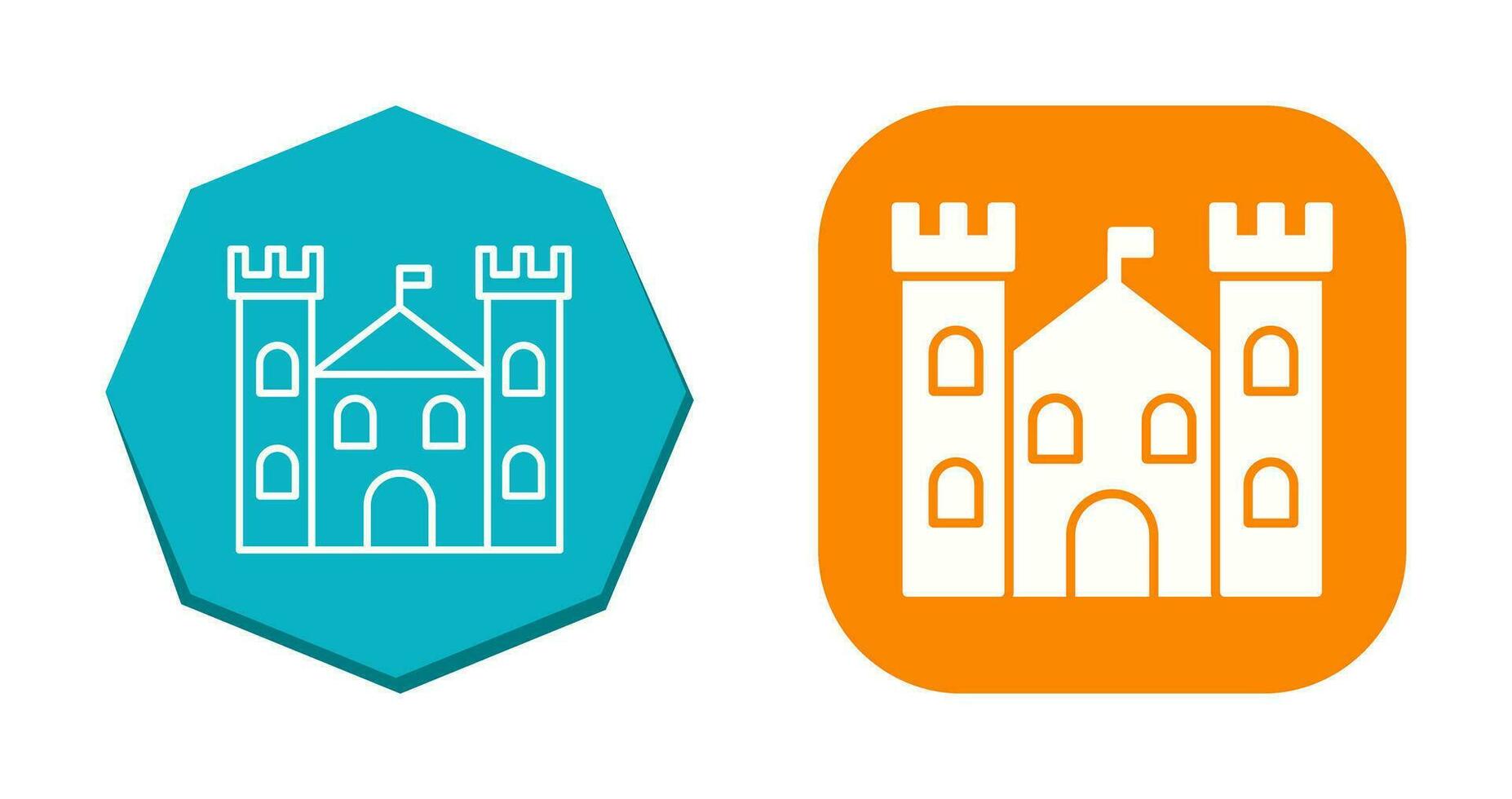 Castle Vector Icon 33708813 Vector Art at Vecteezy