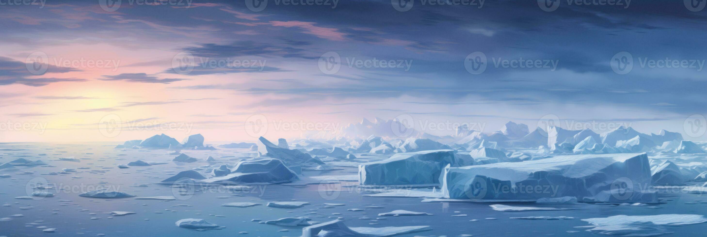 Pristine arctic vista with towering ice formations. AI Generative ... Pristine arctic vista with towering ice formations. AI Generative ...