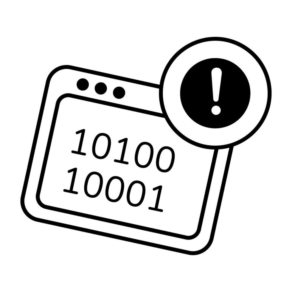 Trendy Coding Error 33825478 Vector Art at Vecteezy