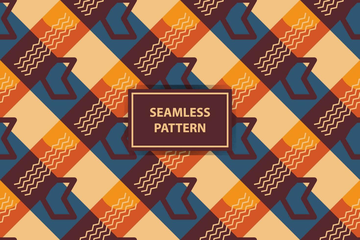 Geometric Seamless Pattern Abstract Geometric Hexagonal Graphic Design Print Cubes Pattern