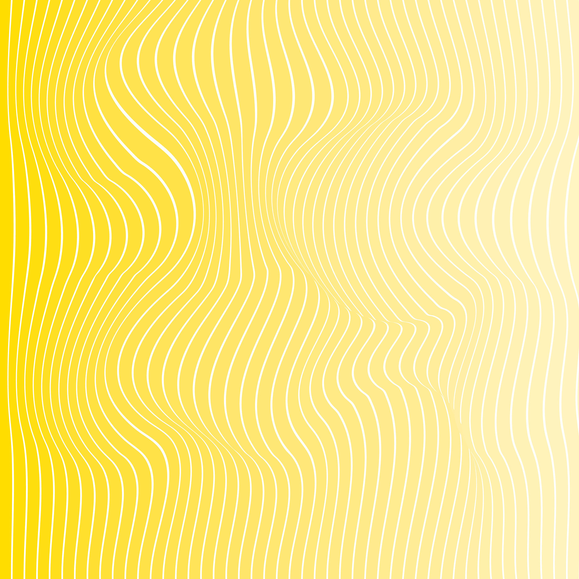 modern simple abstract seamlees wavy vector lite and deep yellow color strip vertical blend ...