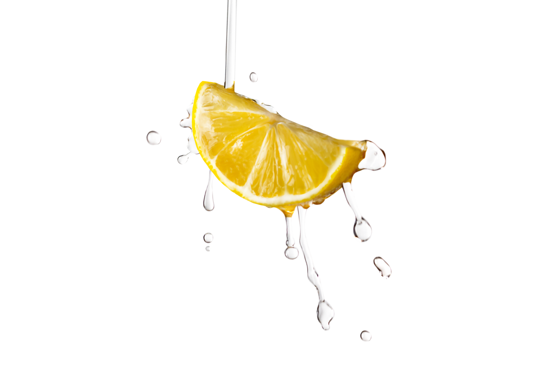 Lemon water splash invisible png background isolated 33839876 PNG