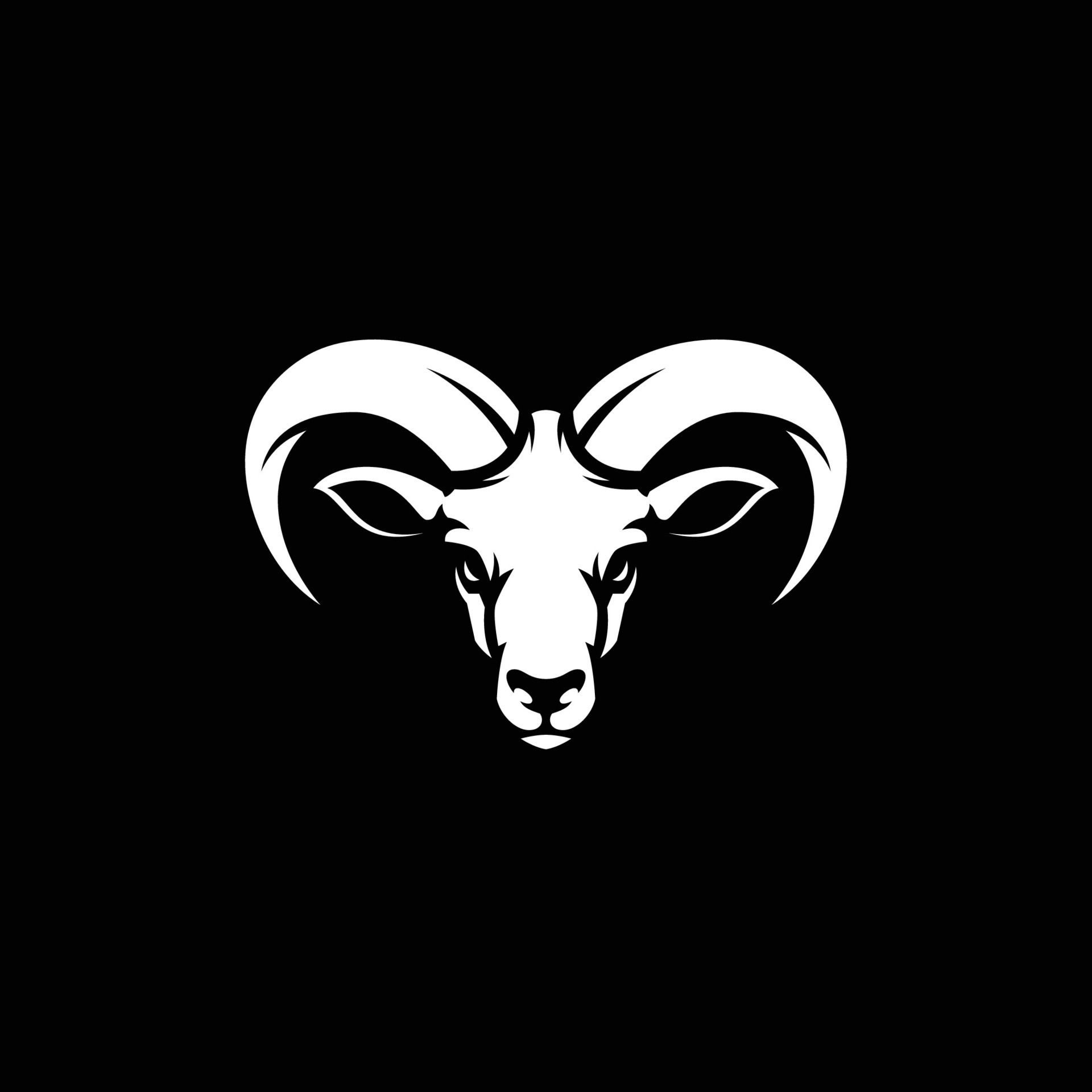 goat head logo vector icon illustration 33848039 Vector Art at Vecteezy