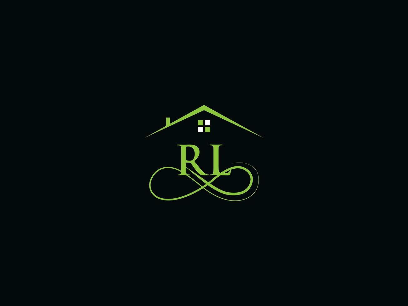 Luxury Building Rl Logo Icon Vector, Minimalist RL Real Estate Logo Design 33850266 Vector Art ...