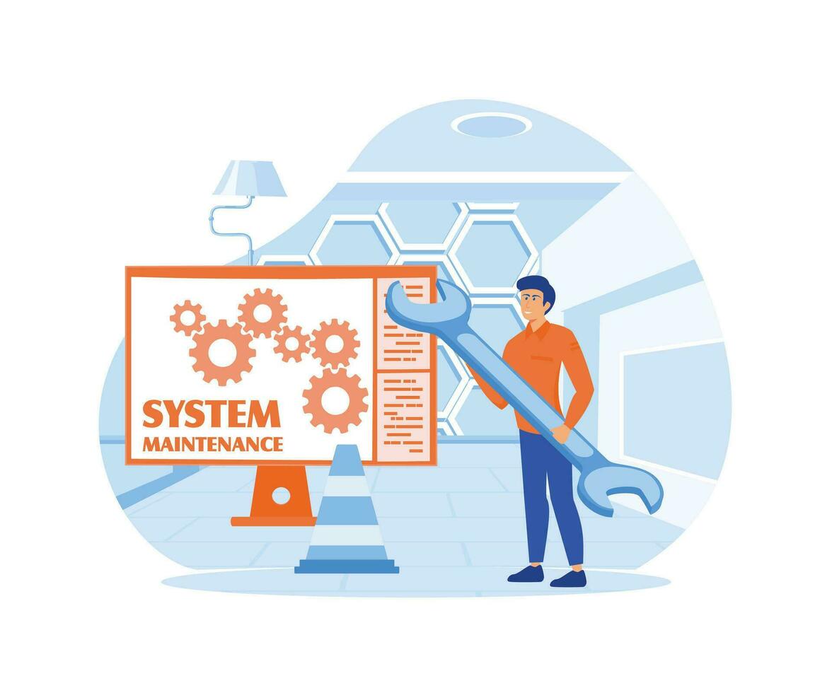 System Maintenance Update Program And Application Technology