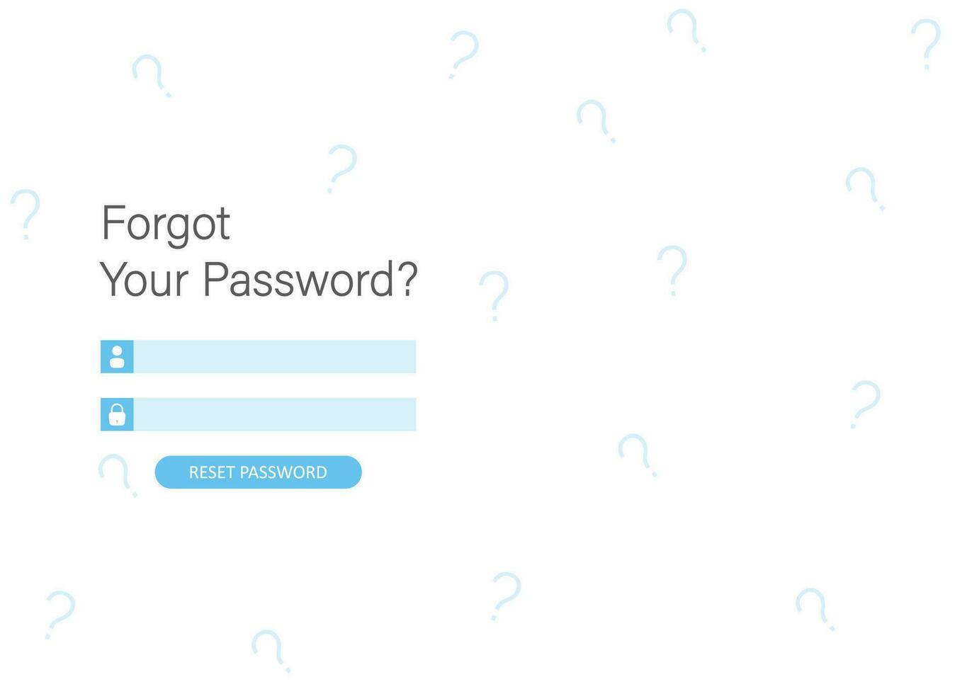 Forgot the password. Concept of forgotten password, key, account access ...