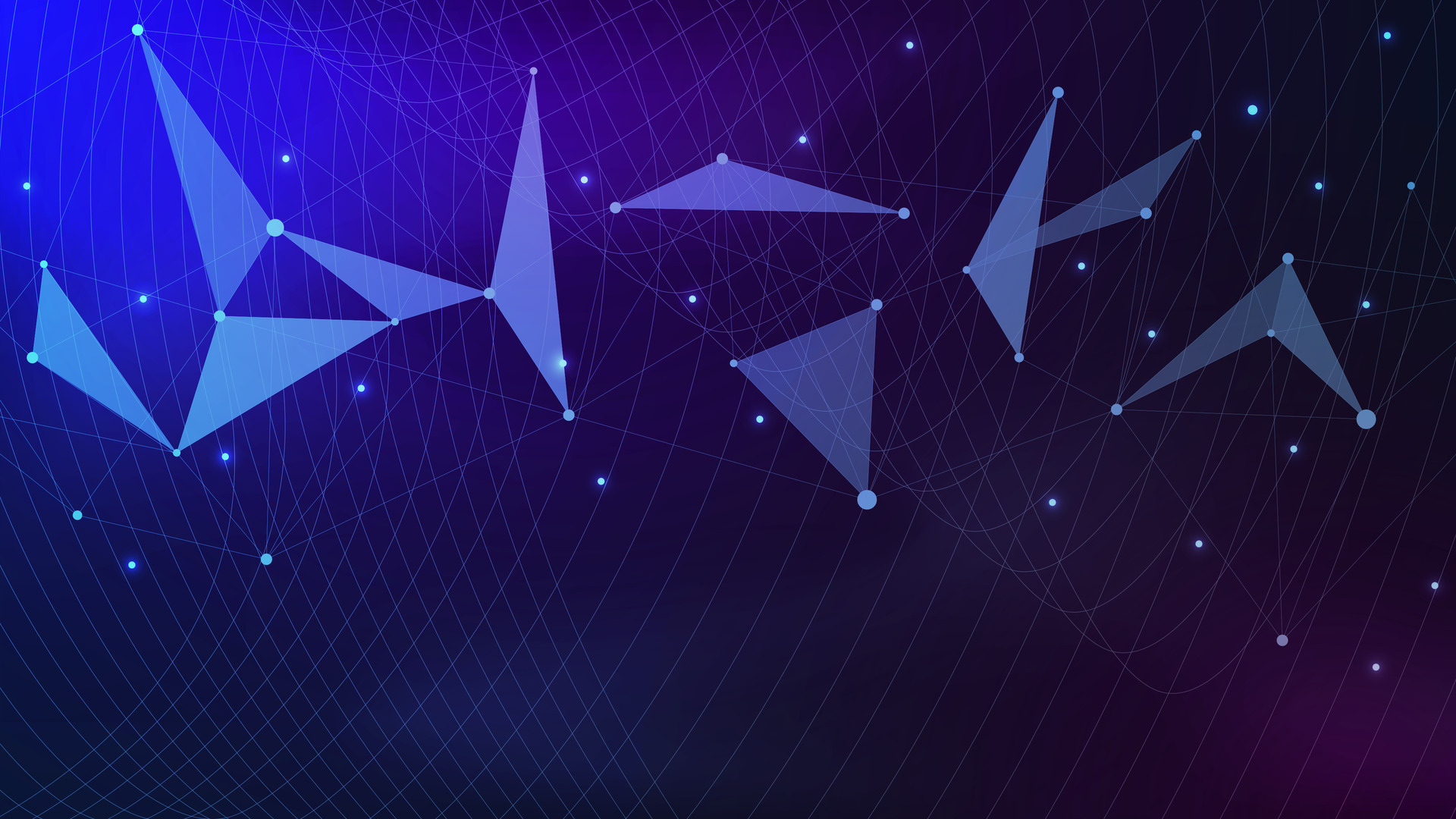 Abstract Connecting Dots And Lines Digital Background With Plexus