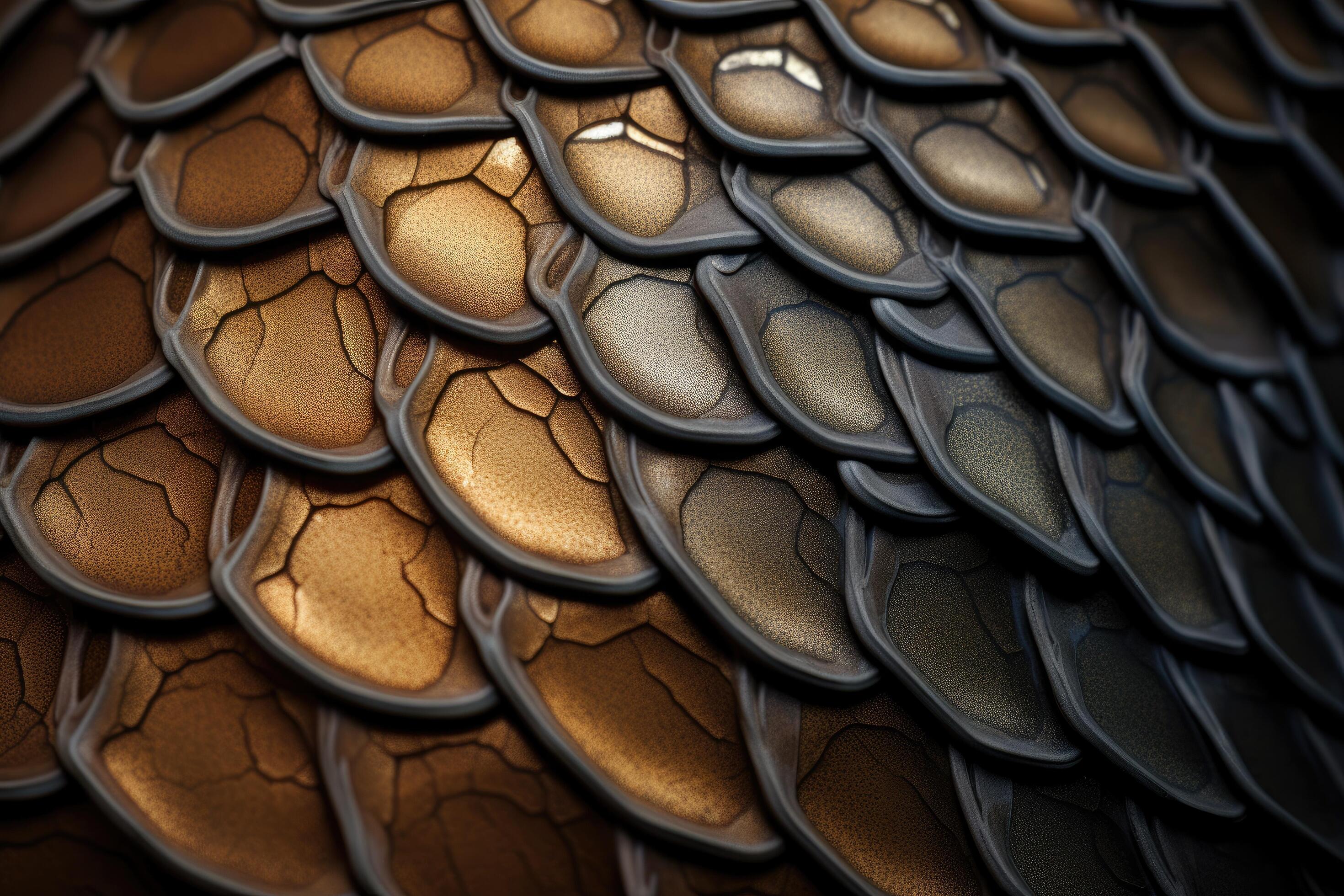 Close up of snake skin texture background. This is a 3d render ...