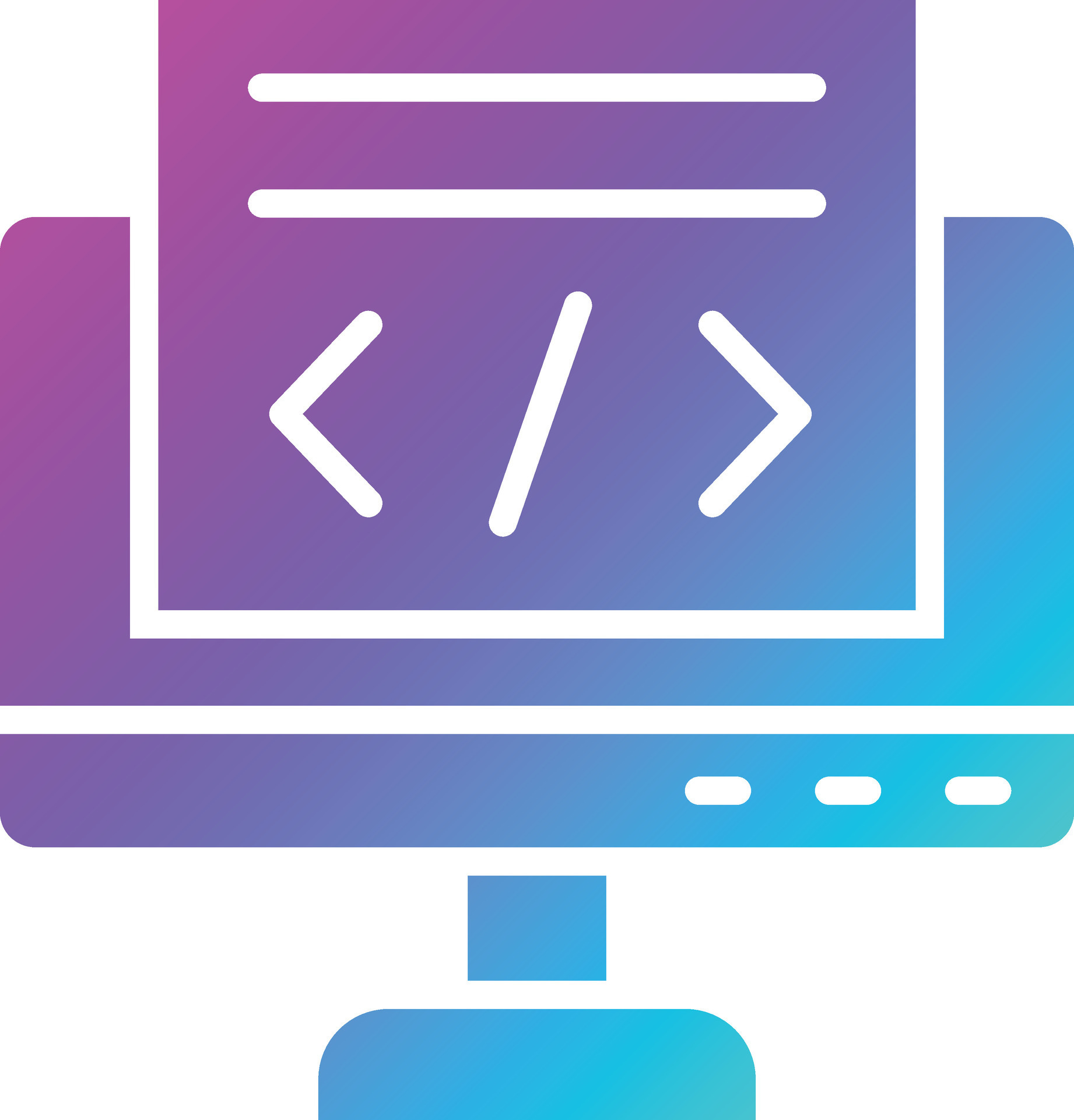 Coding Vector Icon Design Illustration 33867021 Vector Art At Vecteezy