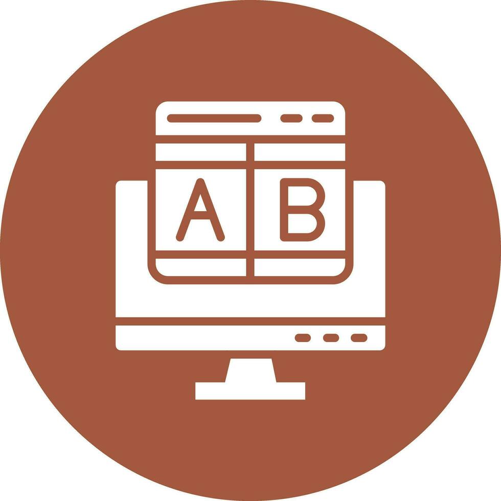 Ab testing Vector Icon Design Illustration 33869127 Vector Art at Vecteezy Ab testing Vector Icon Design Illustration 33869127 Vector Art at Vecteezy
