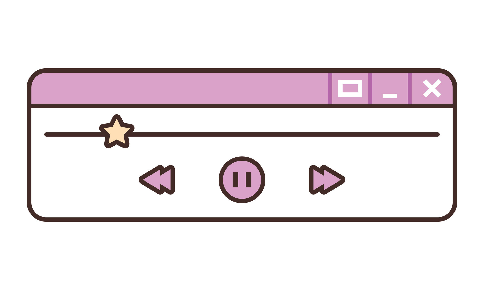 Vector retro video player window nostalgic ui retro vaporwave computer ... Vector retro video player window nostalgic ui retro vaporwave computer ...