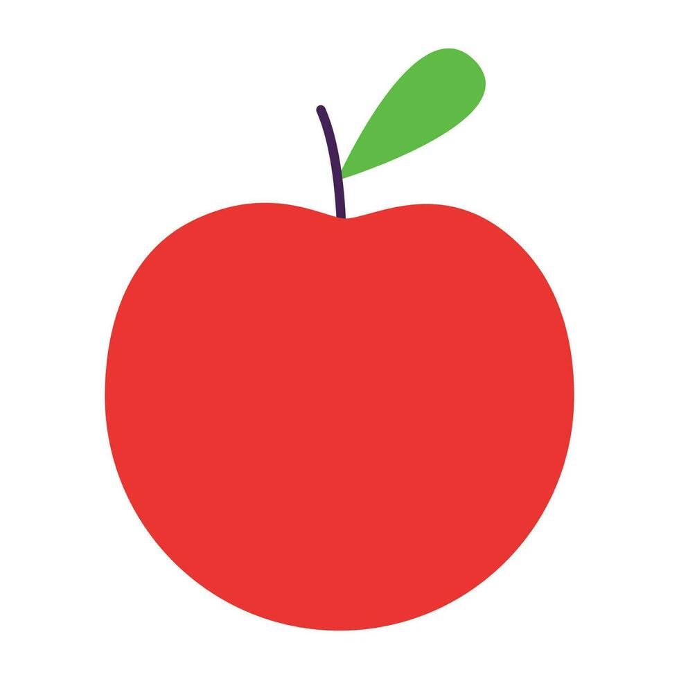 Vector apple isolated on white background 33875566 Vector Art at Vecteezy