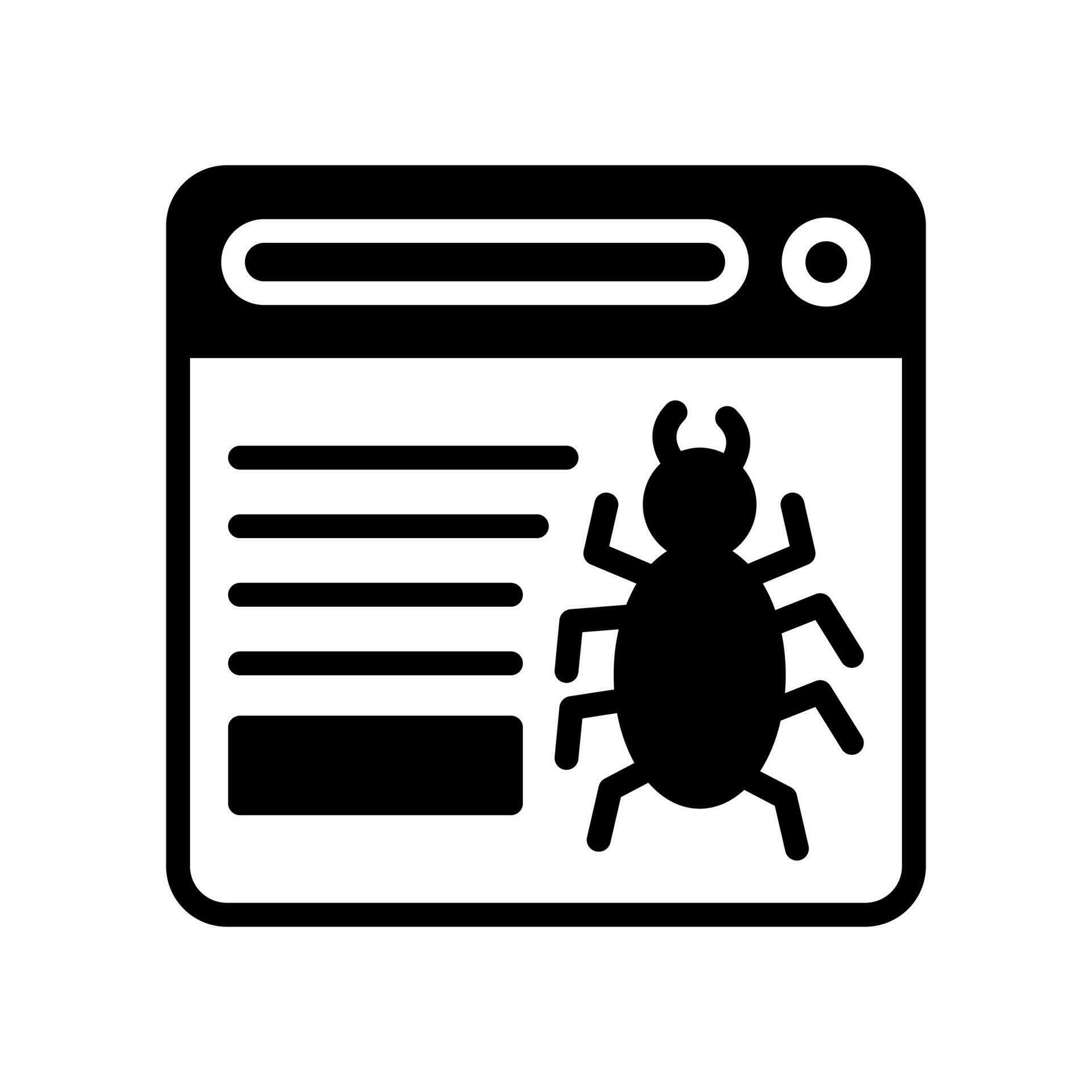 Web Crawler icon in vector. Illustration 33878914 Vector Art at Vecteezy