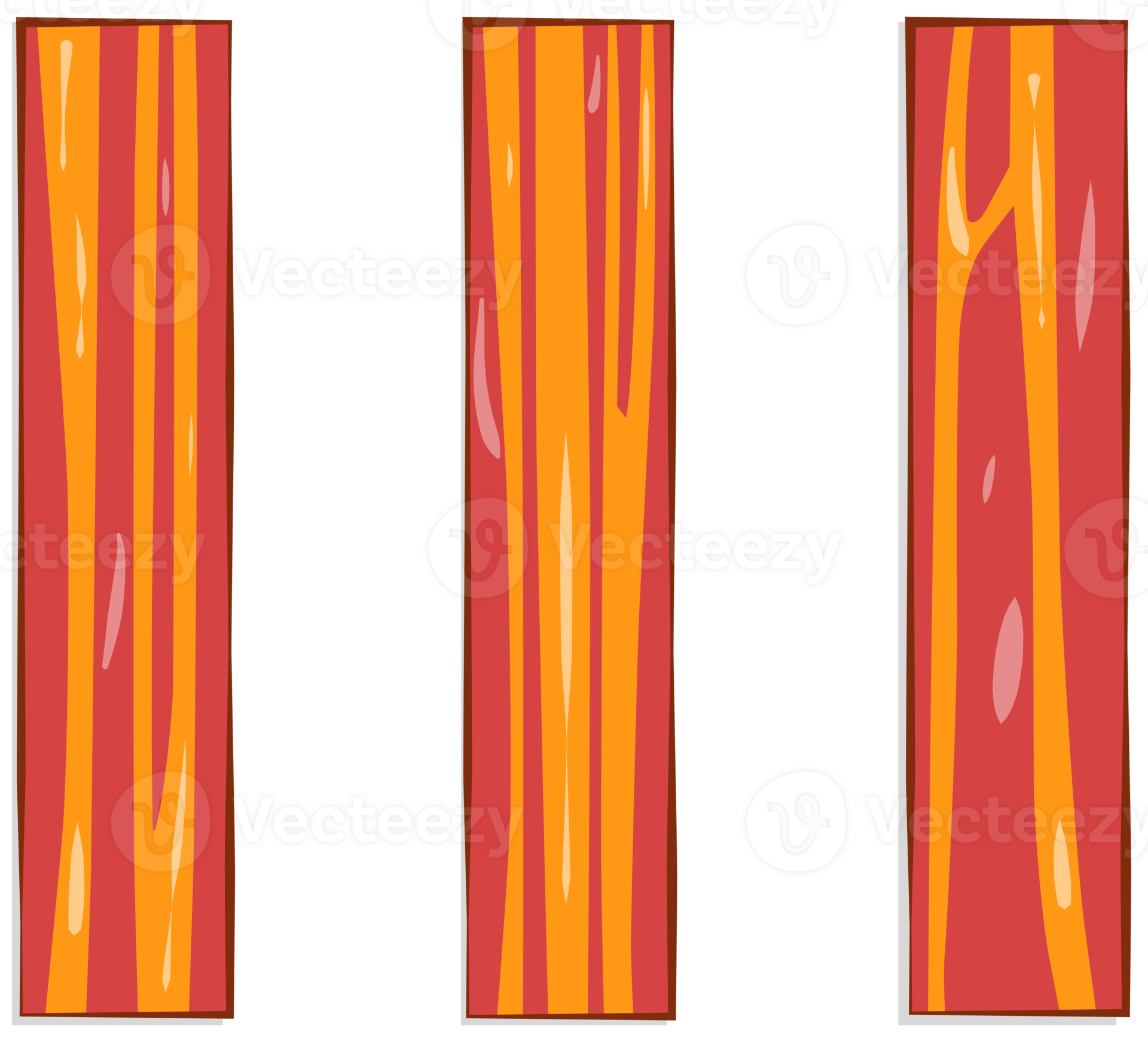 Smoked bacon sliced streaky cooked crispy straight flat design 33885134 PNG Smoked bacon sliced streaky cooked crispy straight flat design 33885134 PNG