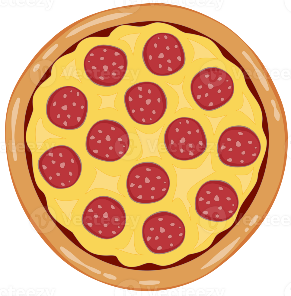 Pepperoni Pizza Clipart Png The Pepperoni Pizza Cartoon Character