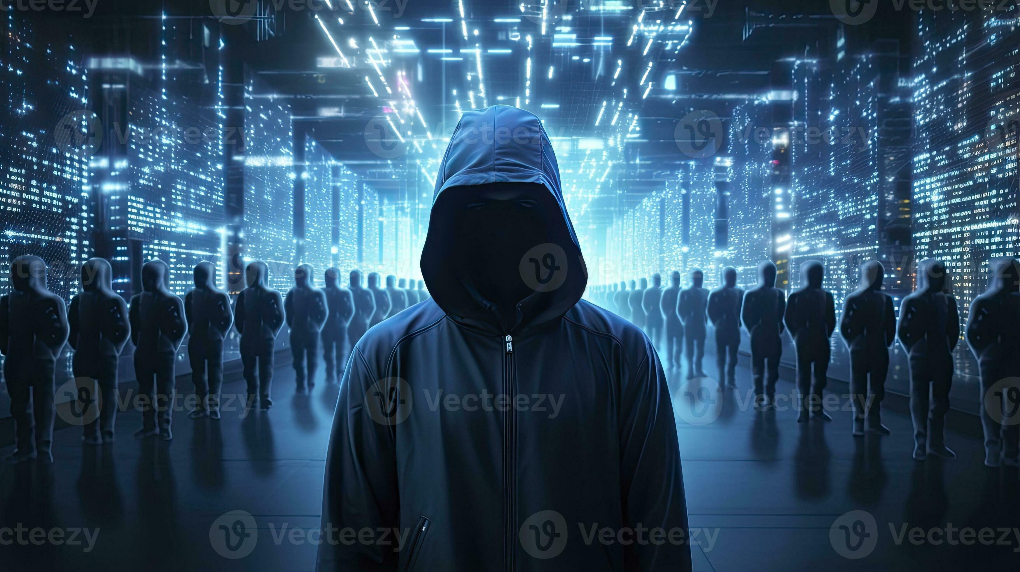 Unveiling the Anonymous Hacker. Digital Intrigue, Invisible Threats. AI ...