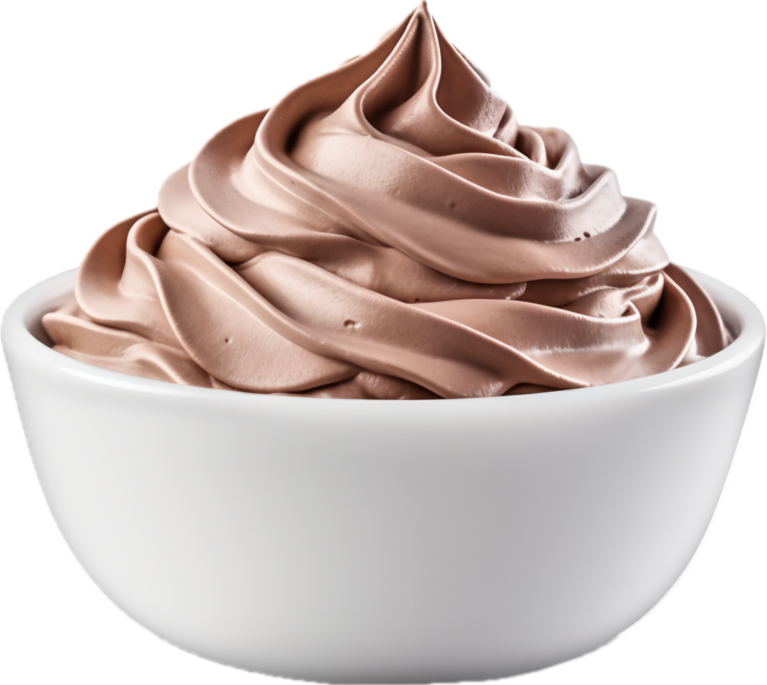 Chocolate Whipped Cream Png With Ai Generated 33888515 Png