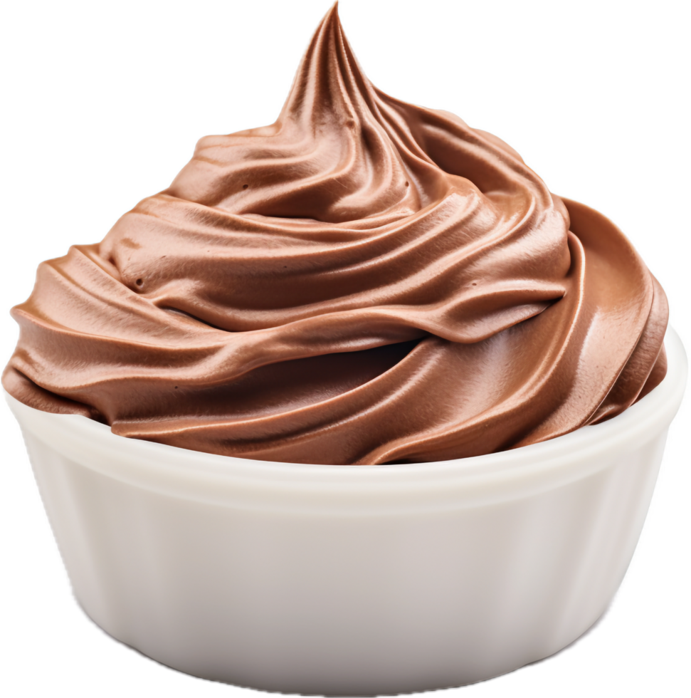 Chocolate Whipped Cream Png With Ai Generated 33888908 Png