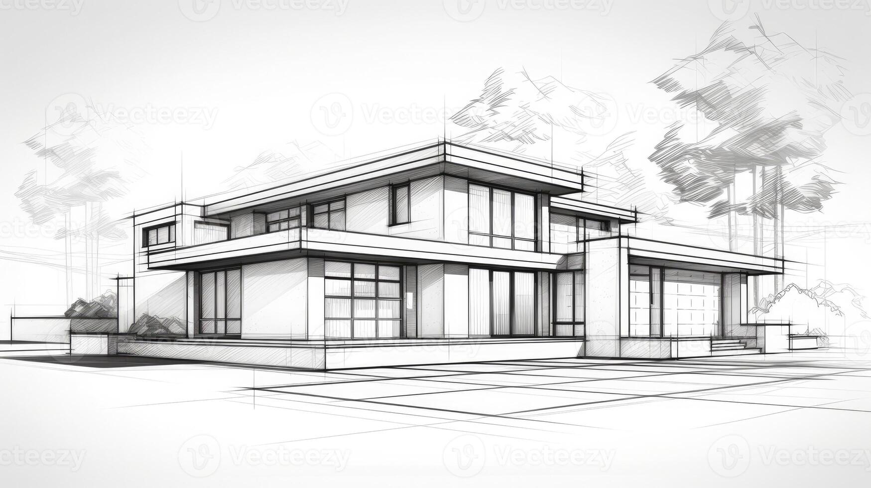 Architectural Sketch Stock Photos, Images and Backgrounds for Free Download