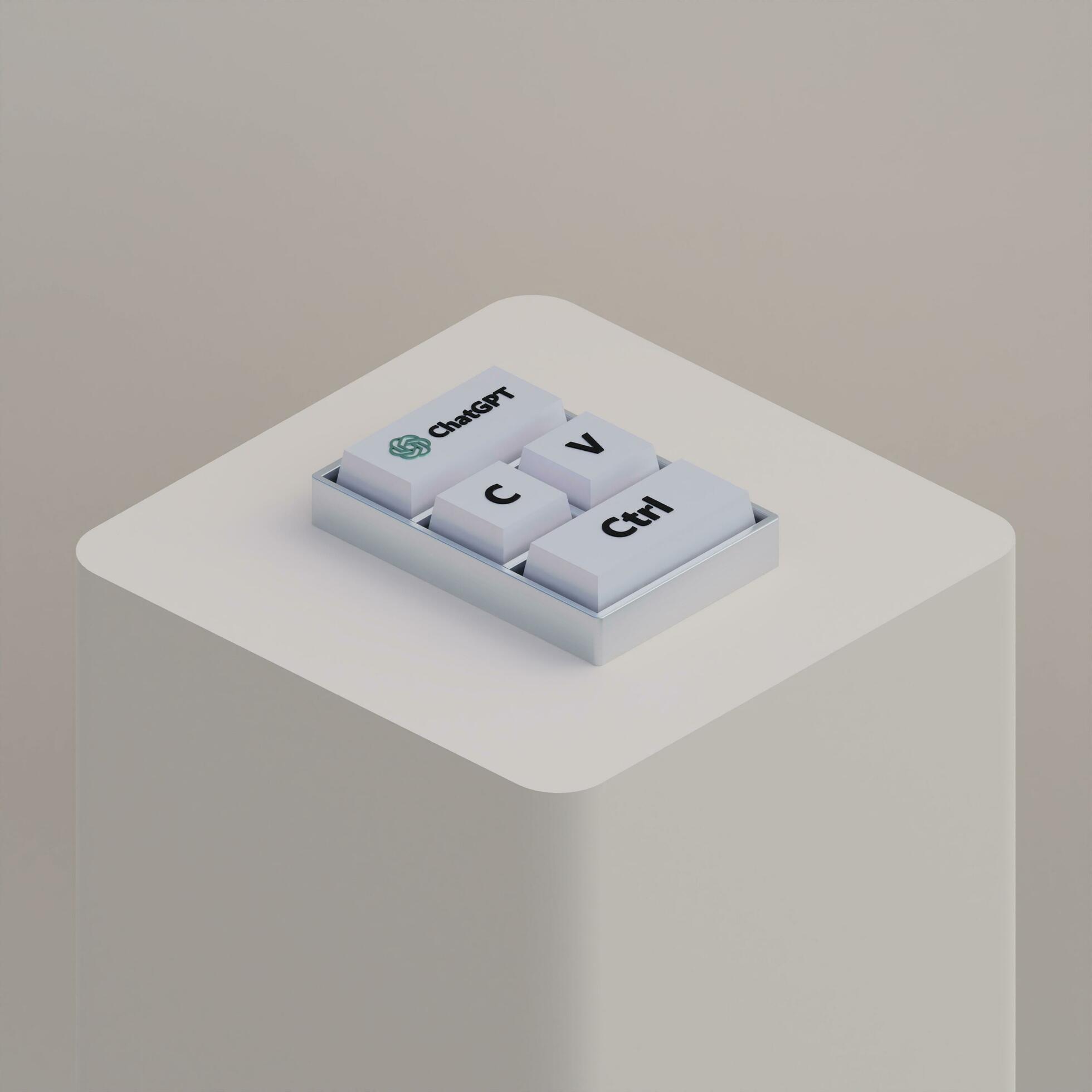 Isometric ChatGPT Copy and Paste Keyboard 33903553 Stock Photo at Vecteezy