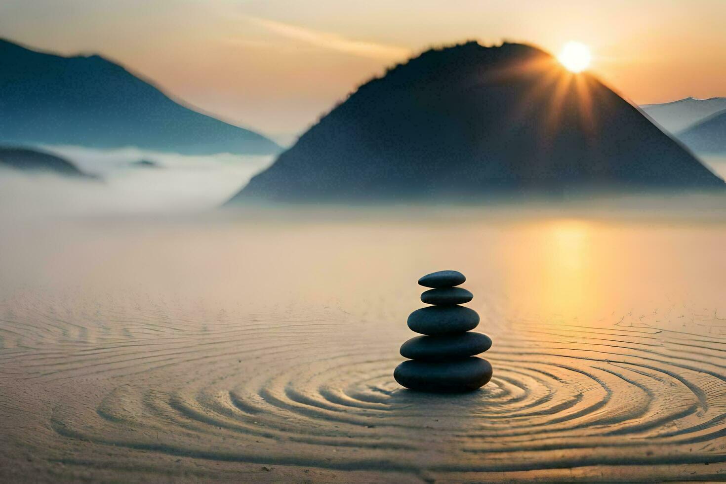 the zen of the zen. AI-Generated 33910009 Stock Photo at Vecteezy