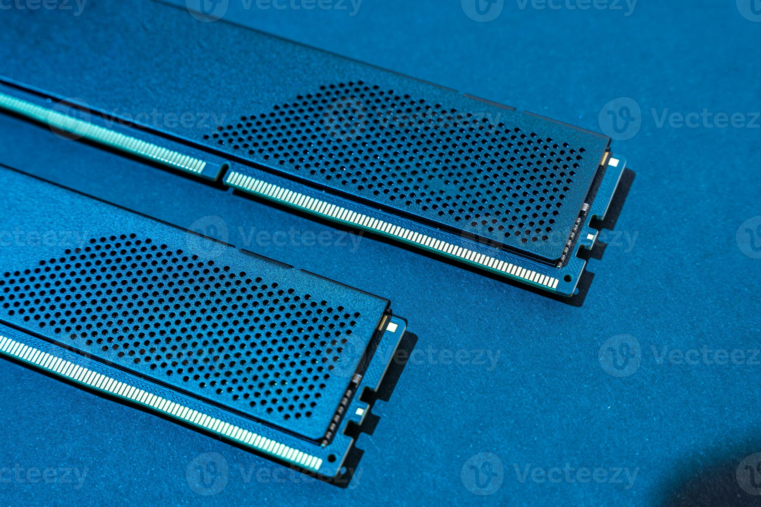 computer RAM chip. memory modules. Computer technology. 33945919 Stock ...